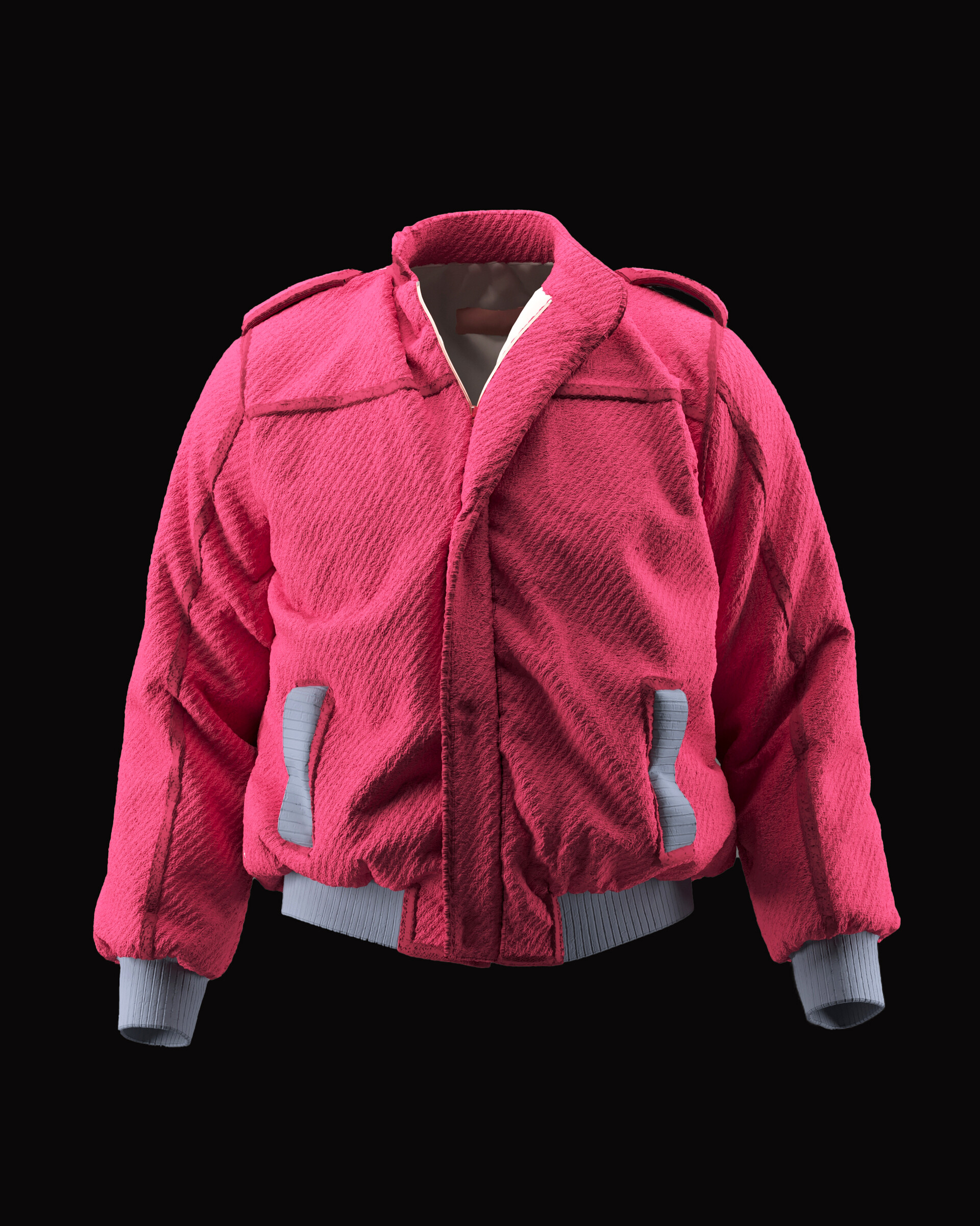 ArtStation - girl's jacket