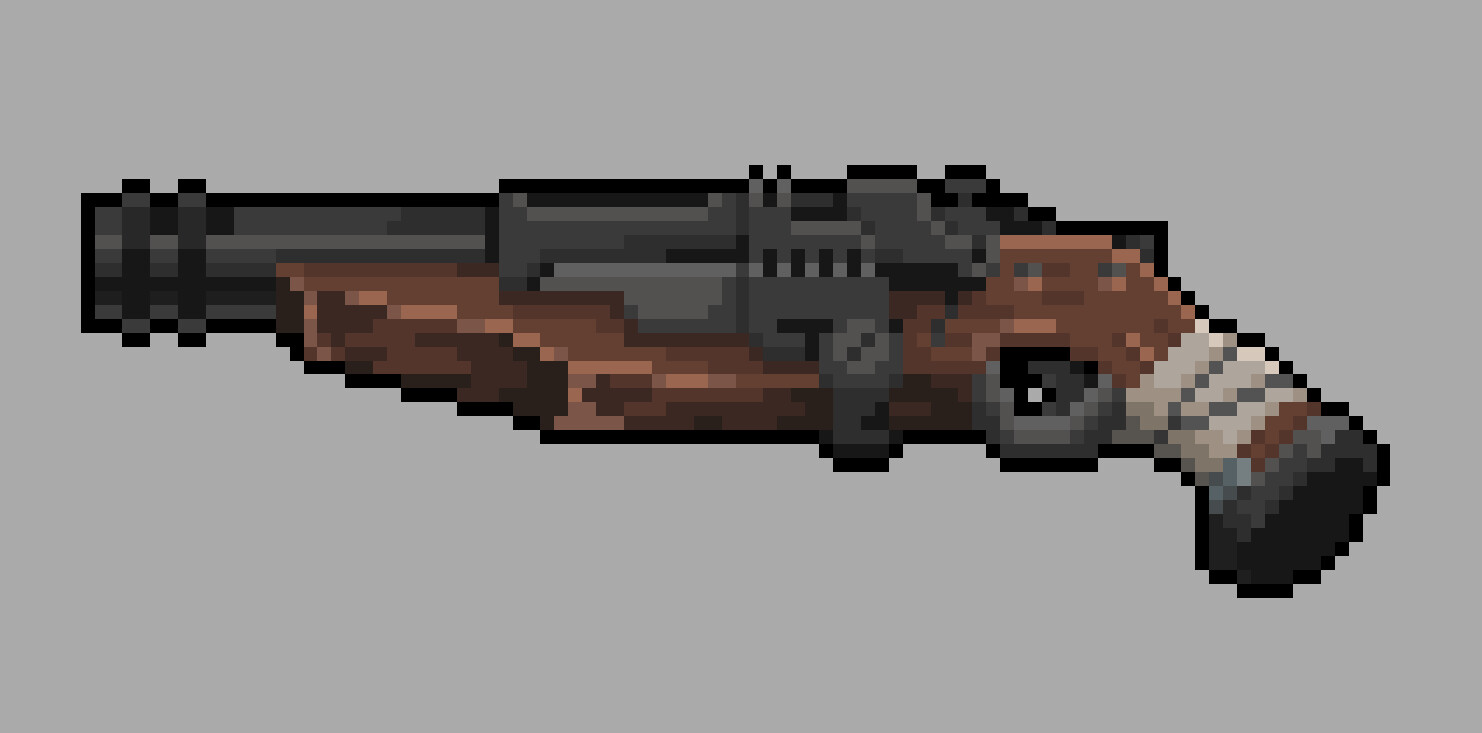 shotgun shell pixel art