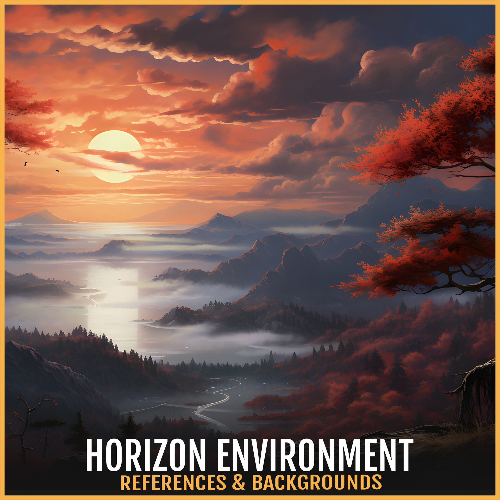 ArtStation - 303 Anime Horizon Environment