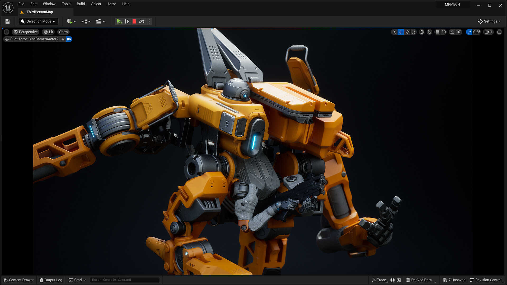 DSPAZIO - Sci-fi Mech