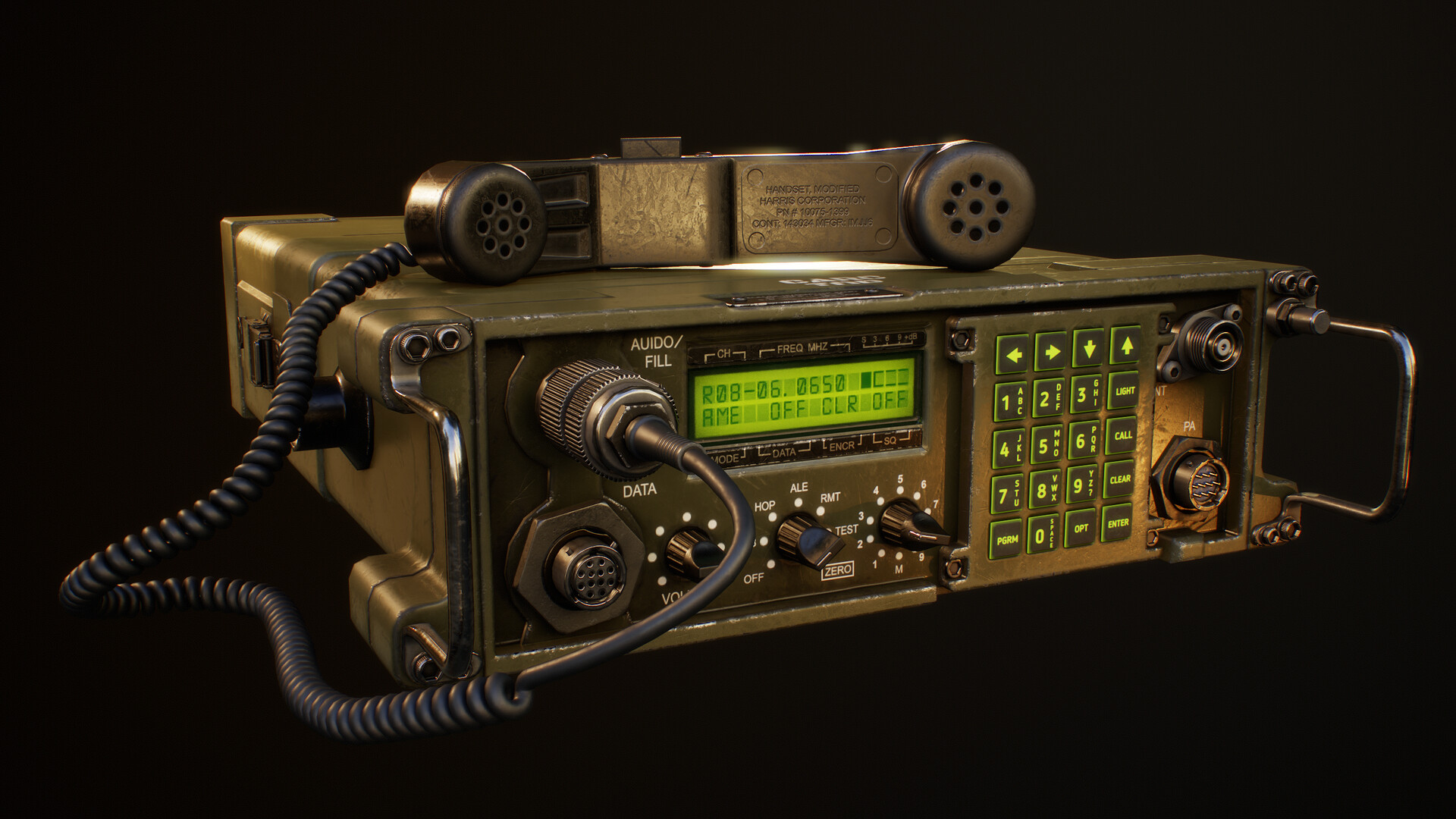 ArtStation - Military Radio