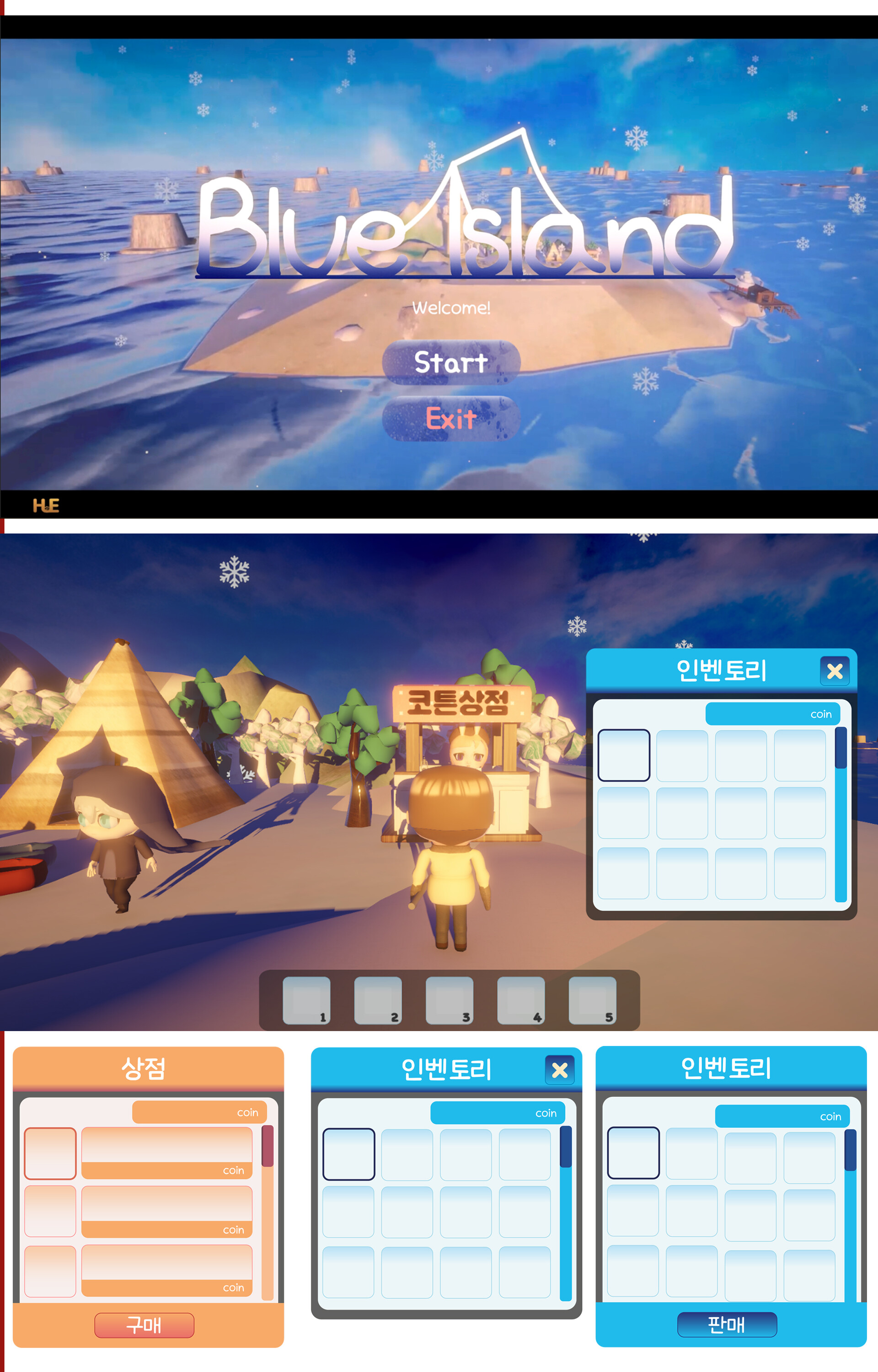 ArtStation - Healing Game_UI