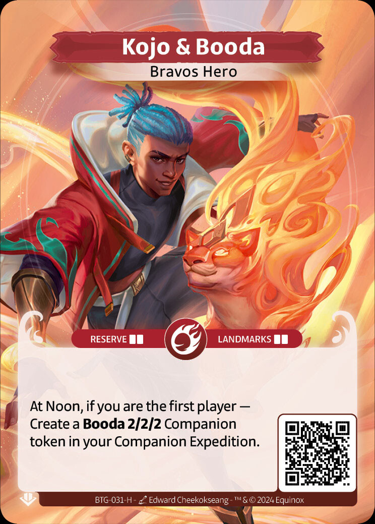 Altered TCG - Altered - Hero Card Ilustration - Kojo & Booda