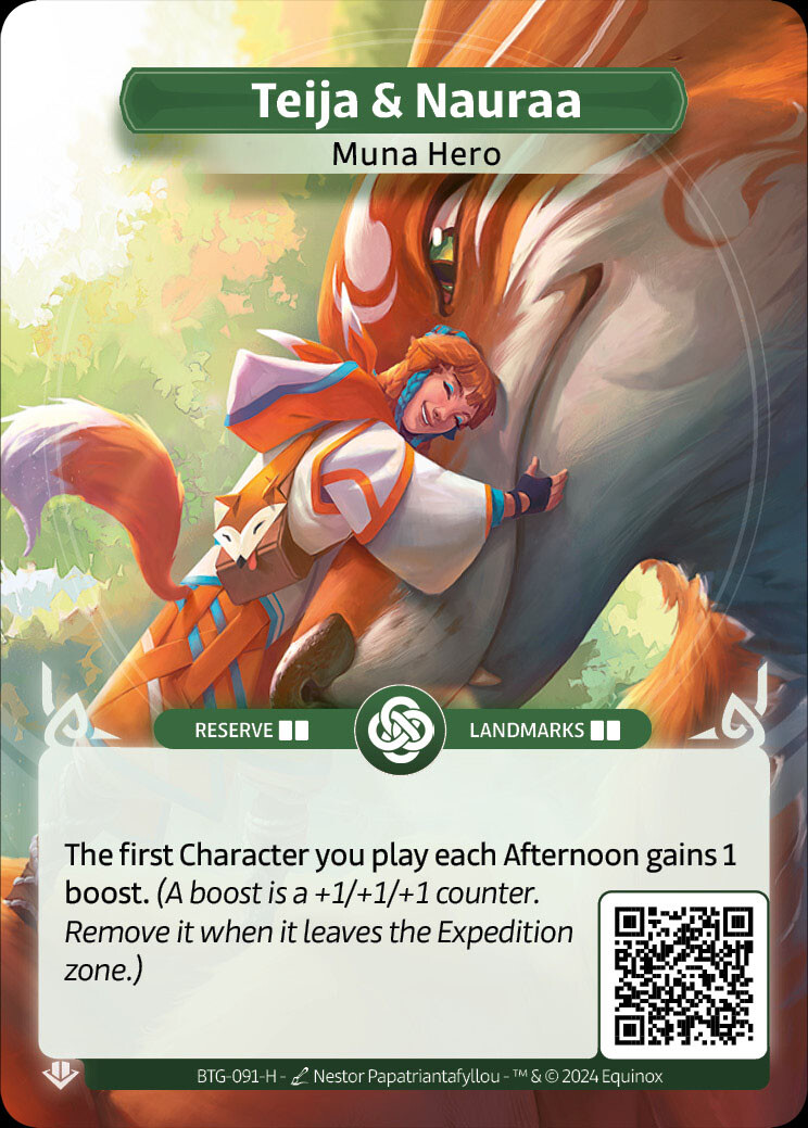 Altered TCG - Altered - Hero Card Ilustration - Teija & Nuuara