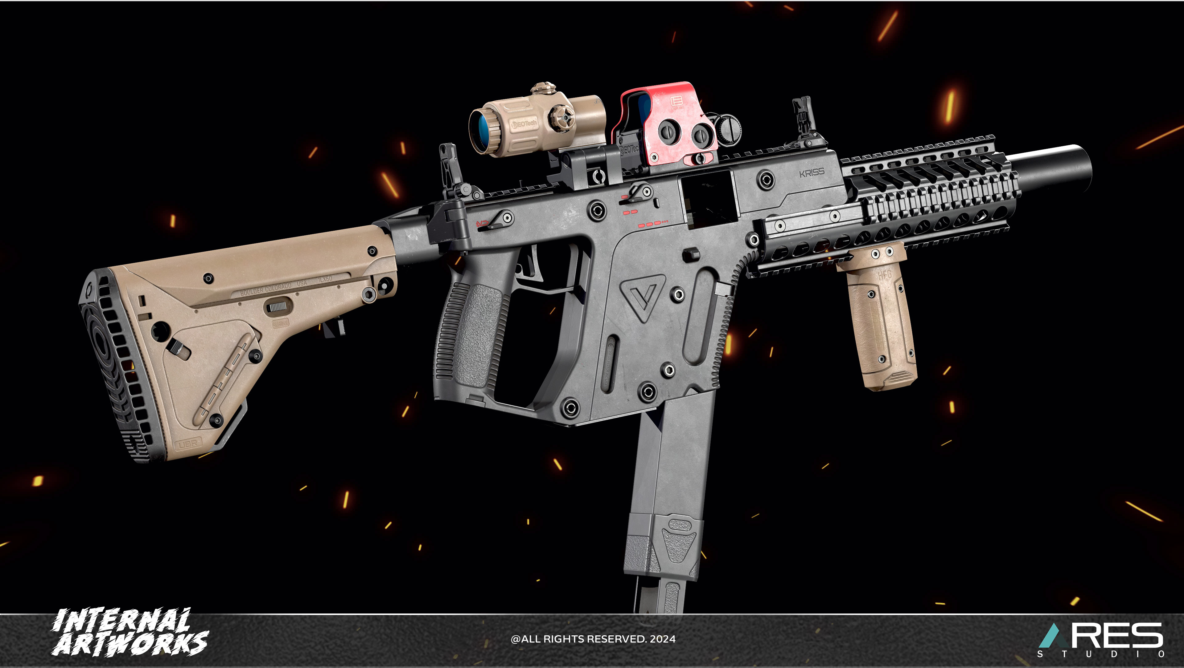 Ares Studio - Kriss Vector : Game Ready