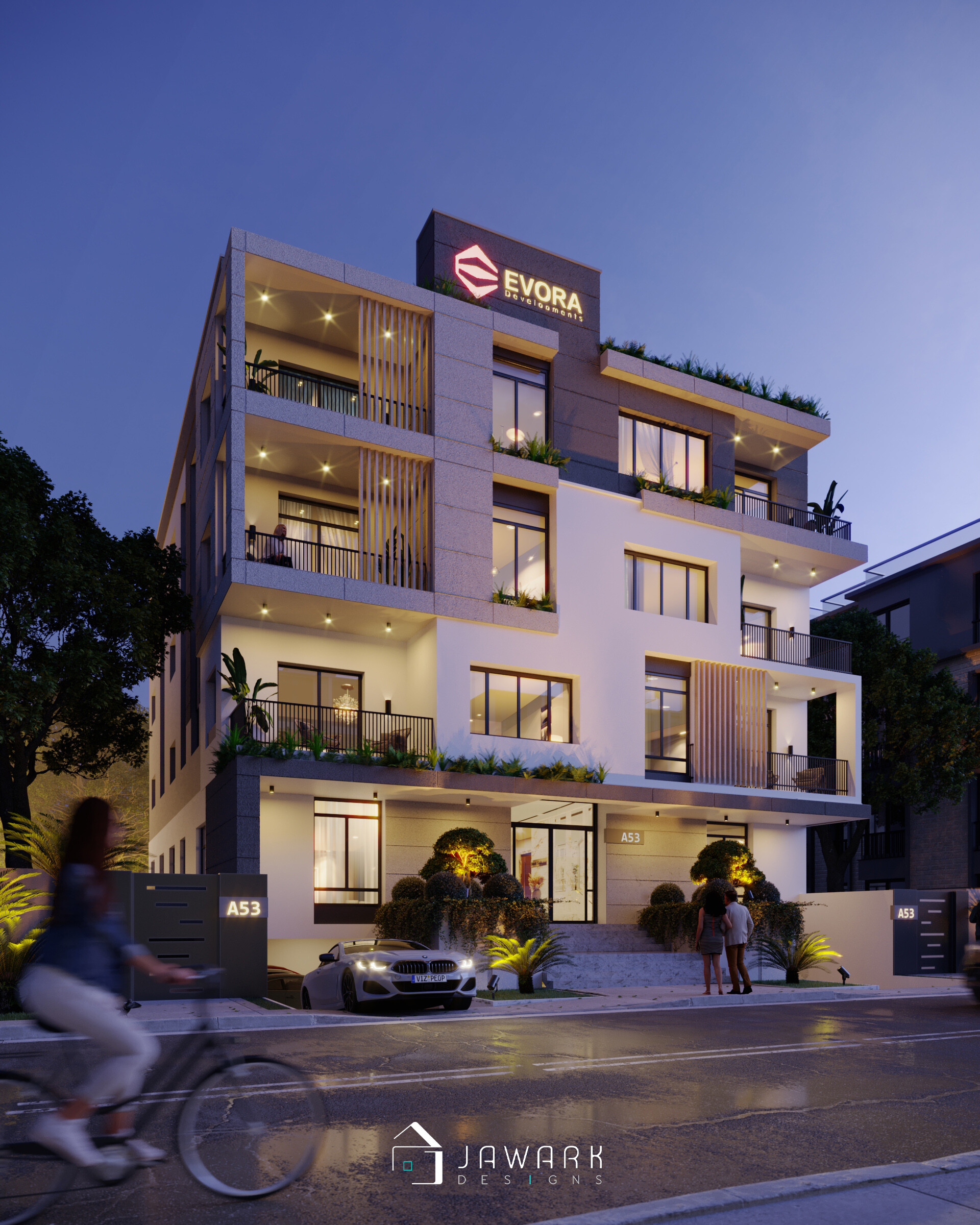 ArtStation - Evora Apartment Building