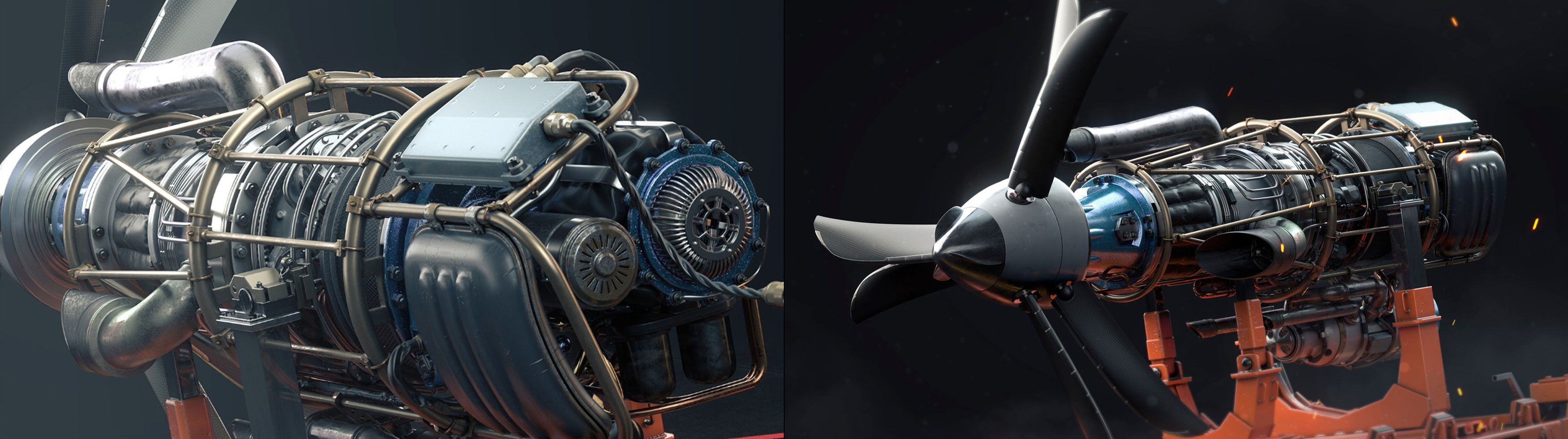 RenderDock - SP-12 Sapsan attack drone (CONCEPT)