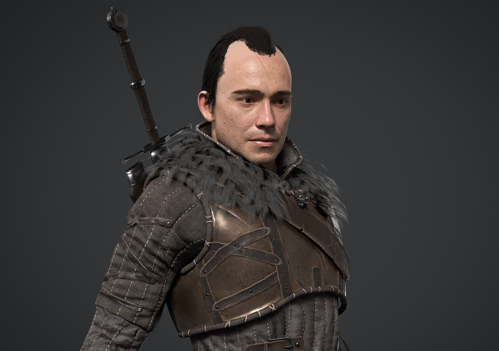 ArtStation - Bear Witcher Mentor