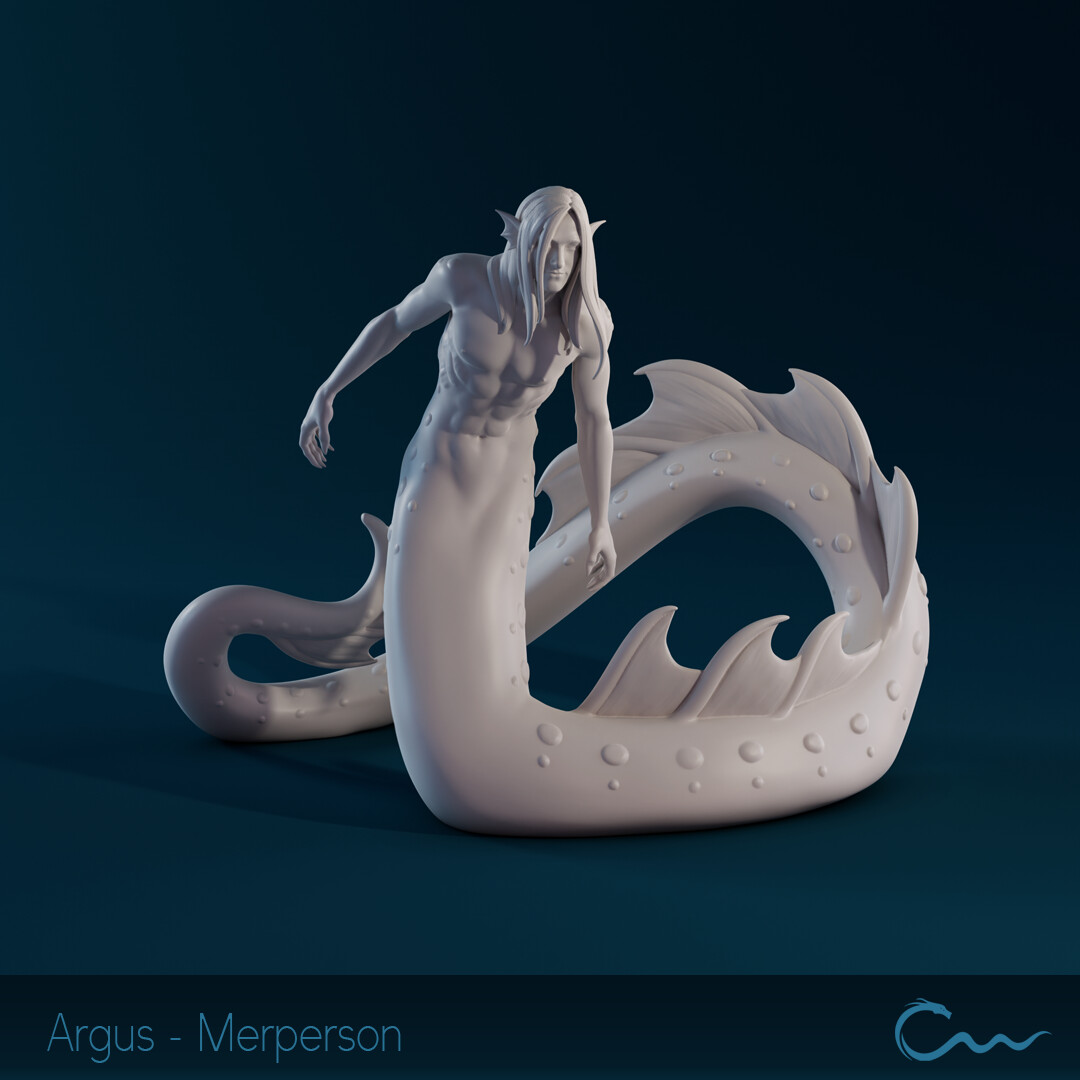 ArtStation - Argus - Merman