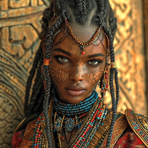 ArtStation - African beauty
