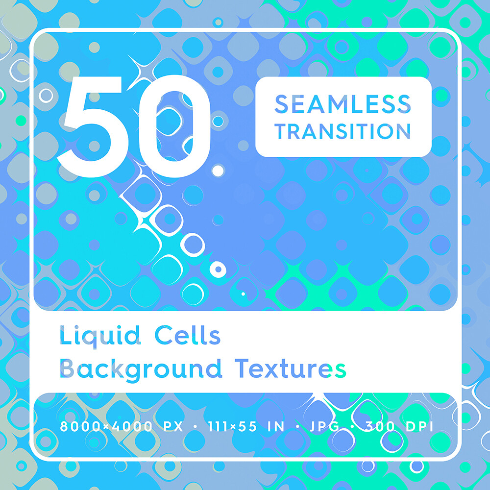 ArtStation - 50 Liquid Cells Background Textures