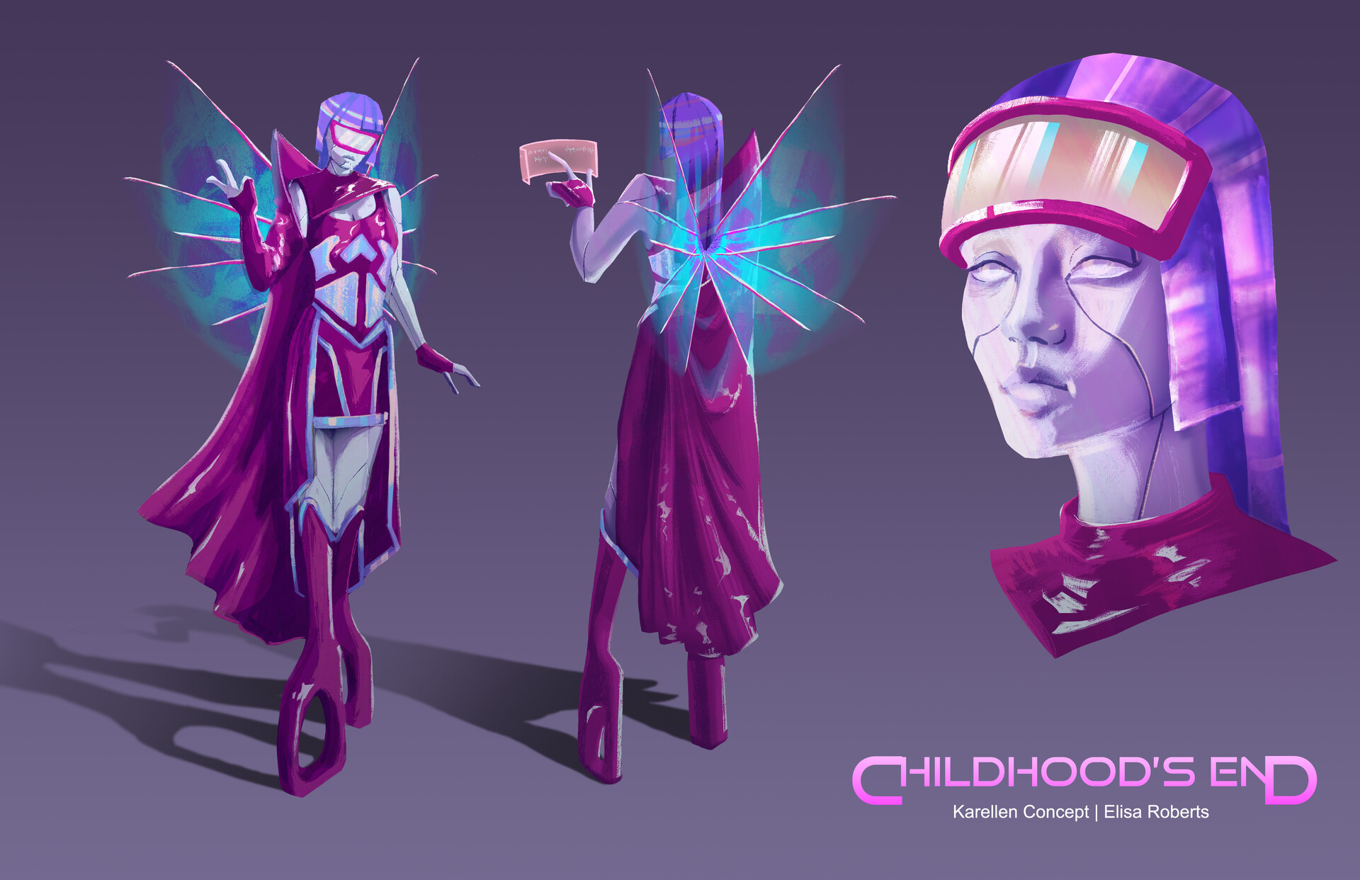 ArtStation - Childhood's End: Character Concept