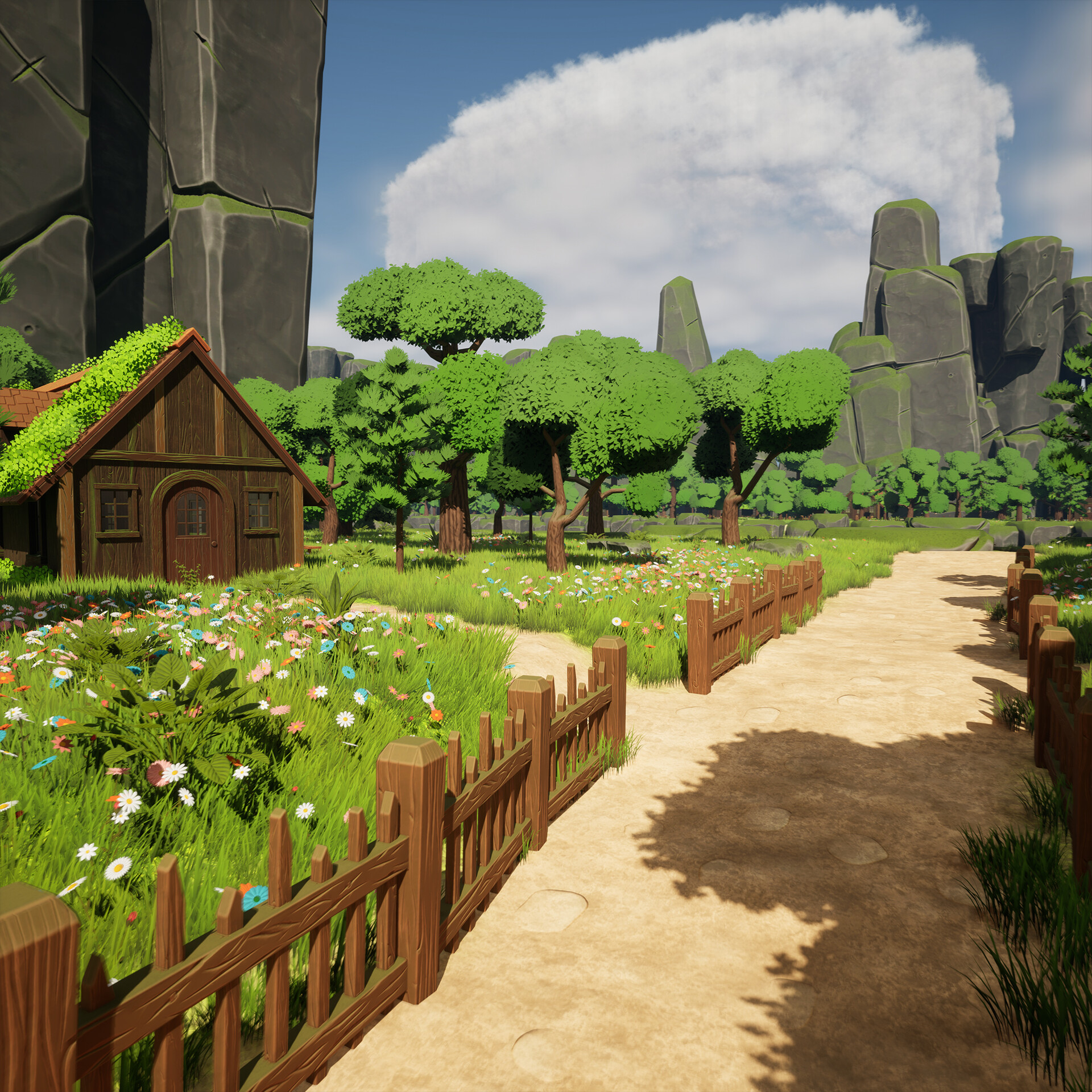 ArtStation - Stylized Environment Game Ready VOL02