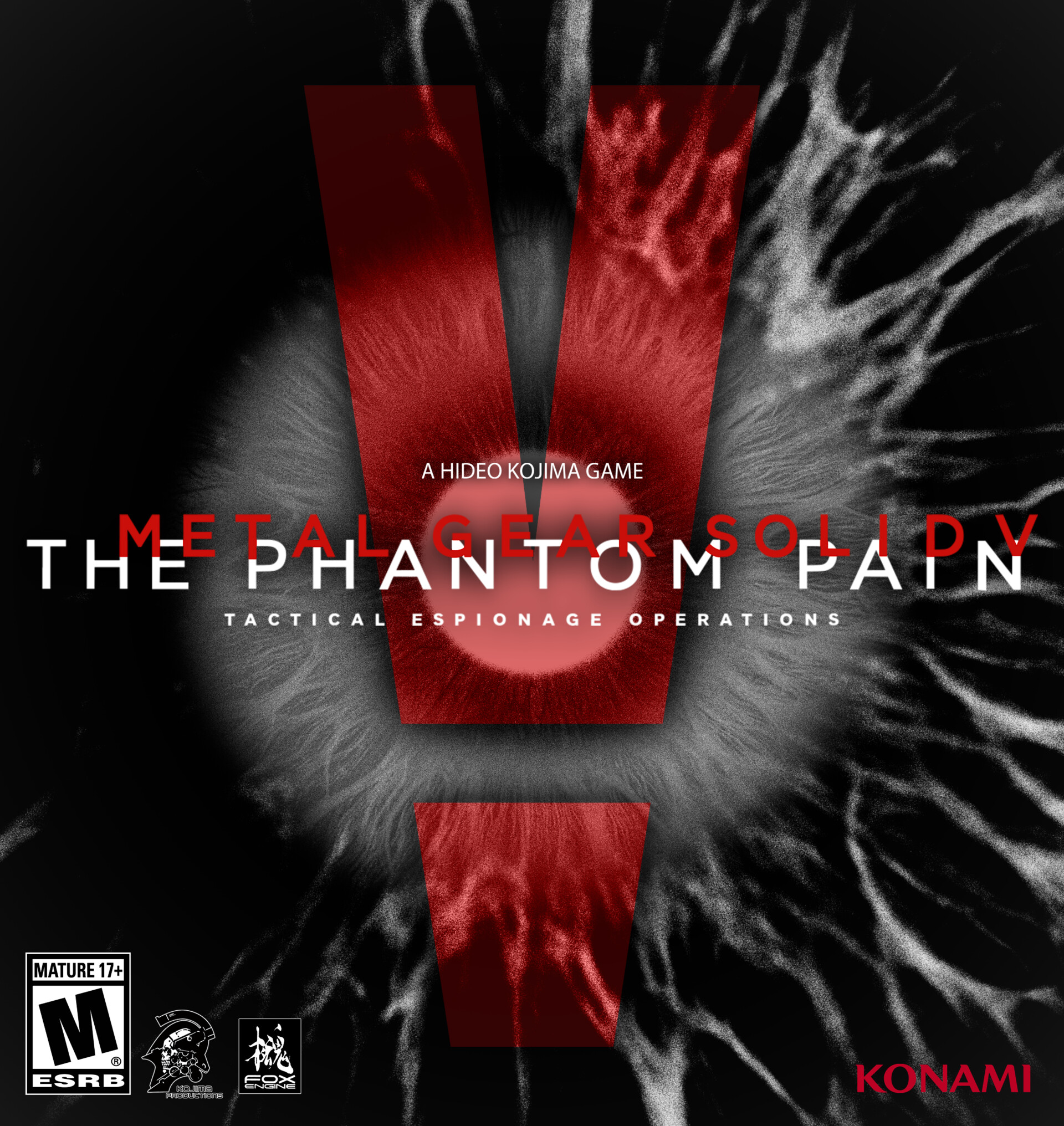 ArtStation - METAL GEAR SOLID V: THE PHANTOM PAIN FAN BOX ART
