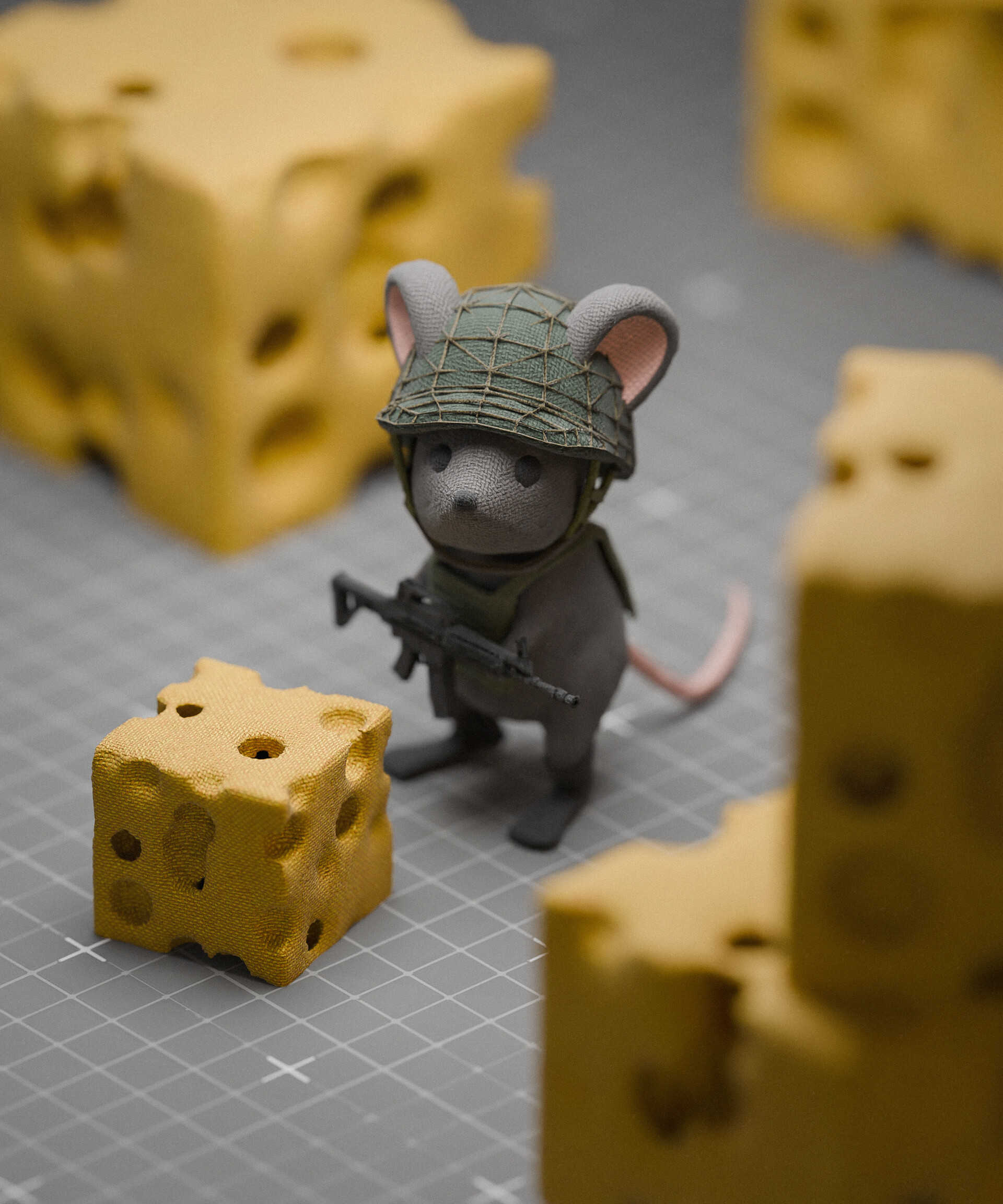 ArtStation - Mouse Soldier