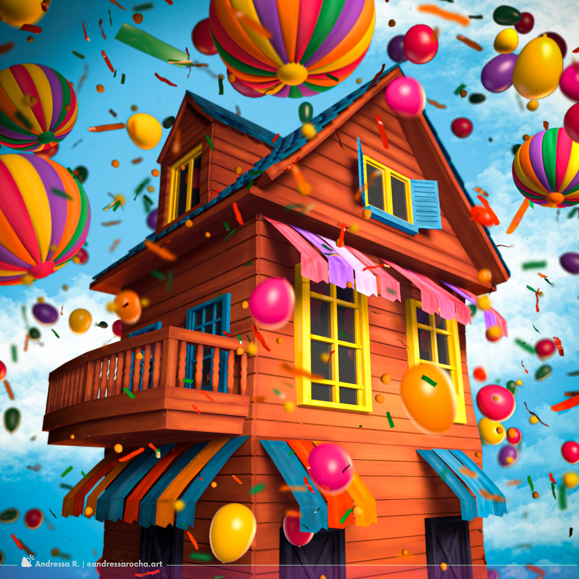 Andressa Rocha - Carnival house