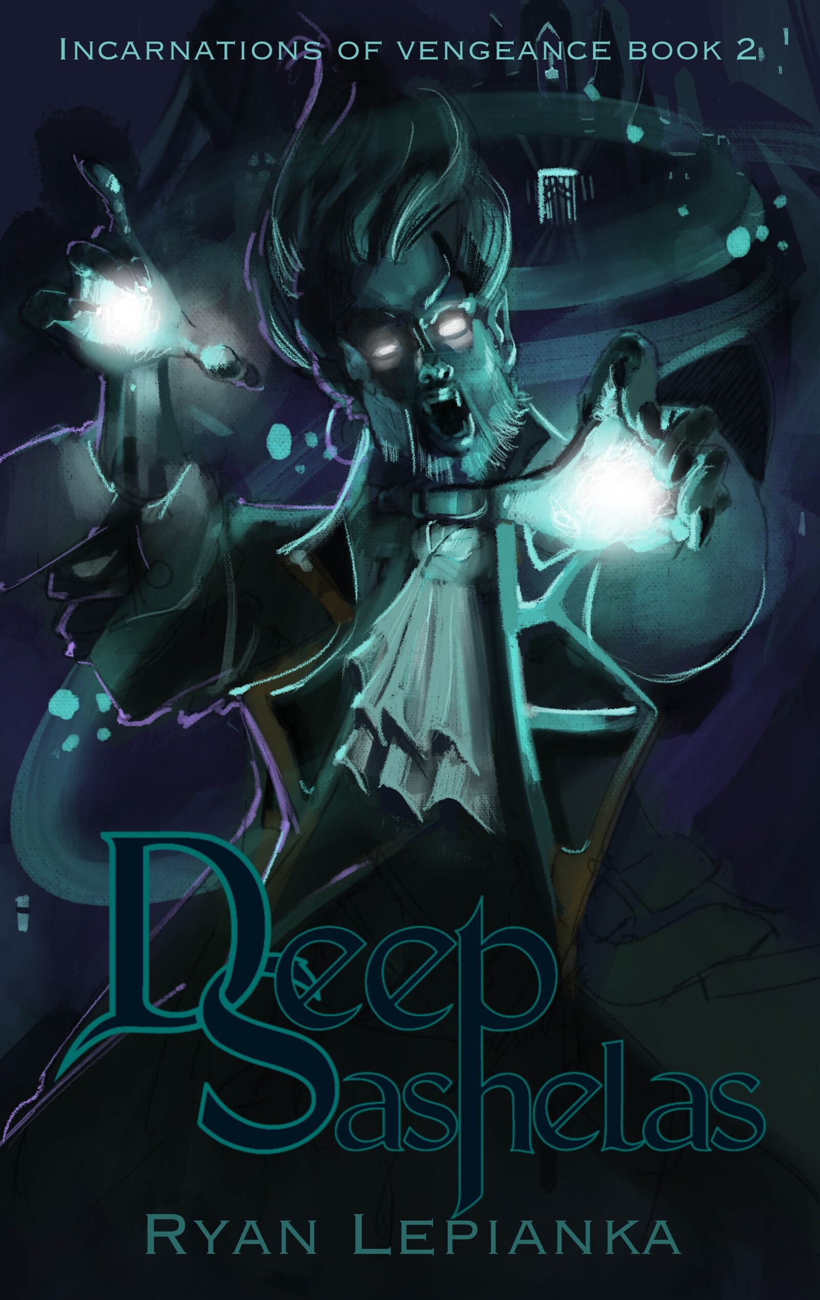 ArtStation - Deep Sashelas novel cover