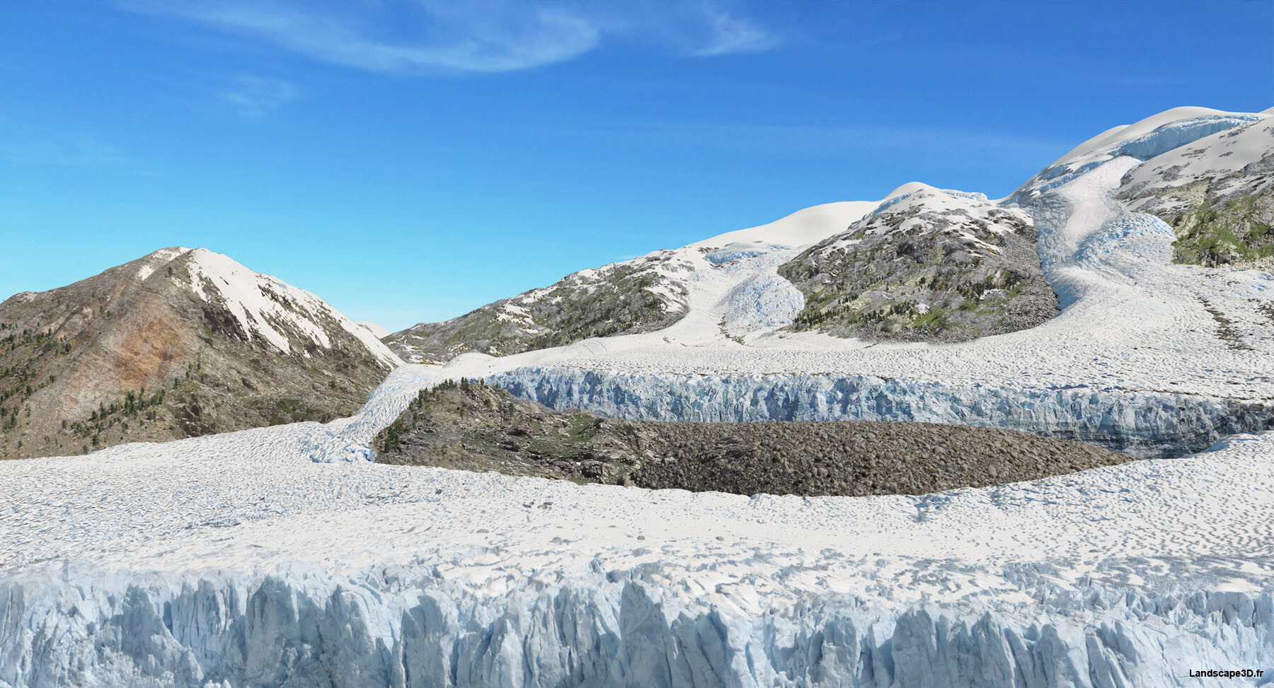 ArtStation - 10 000 years of landscape evolution