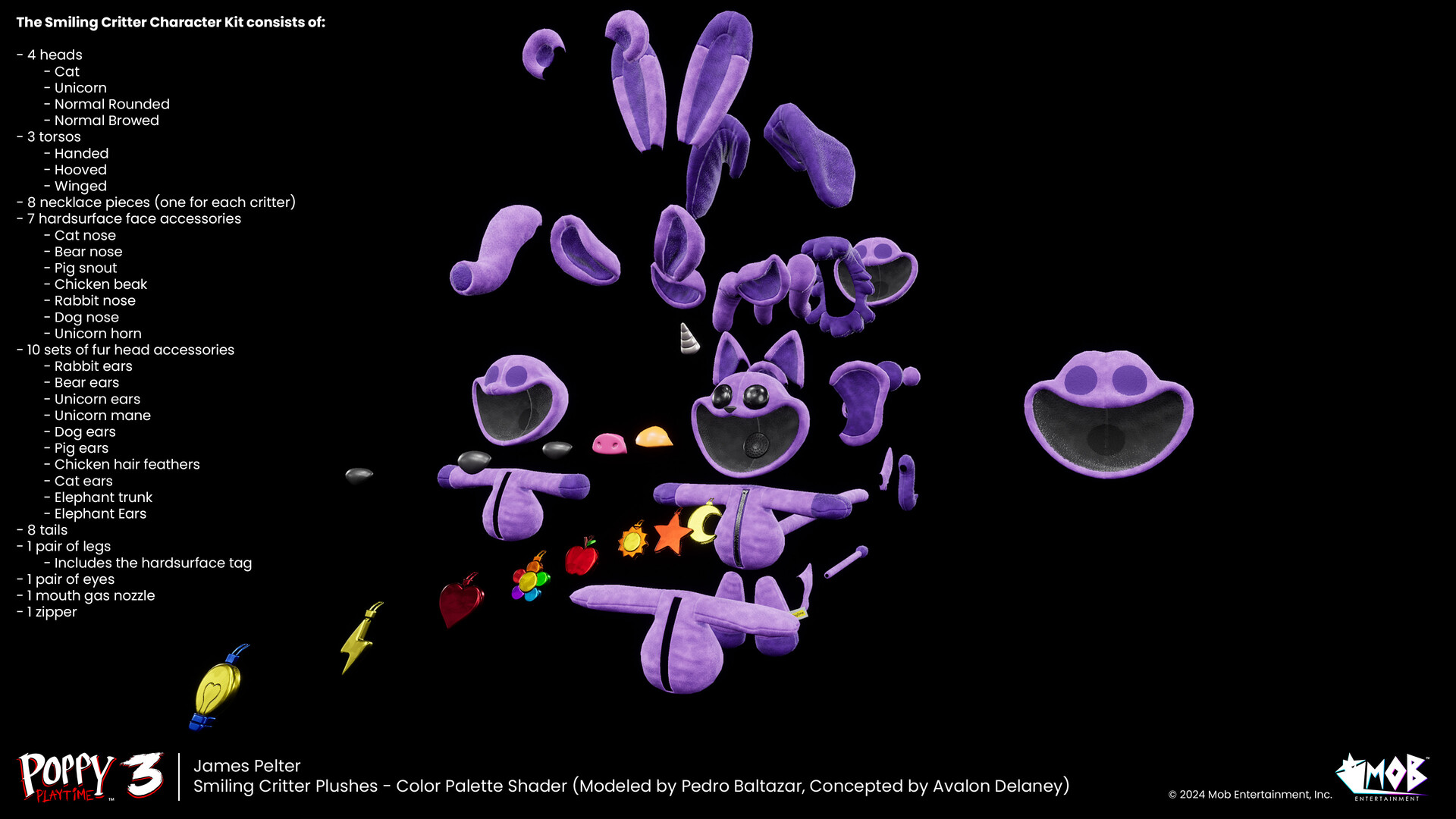 James Pelter - Poppy Playtime Chapter 3: Smiling Critter Plush Coloring Shader