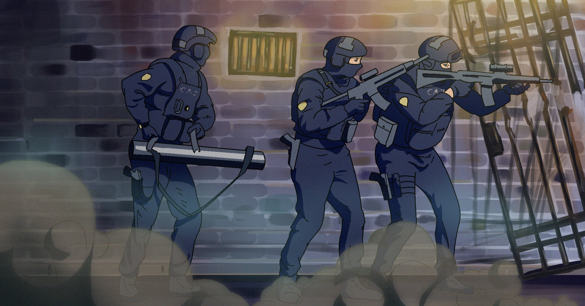 ArtStation - POLICE RAID