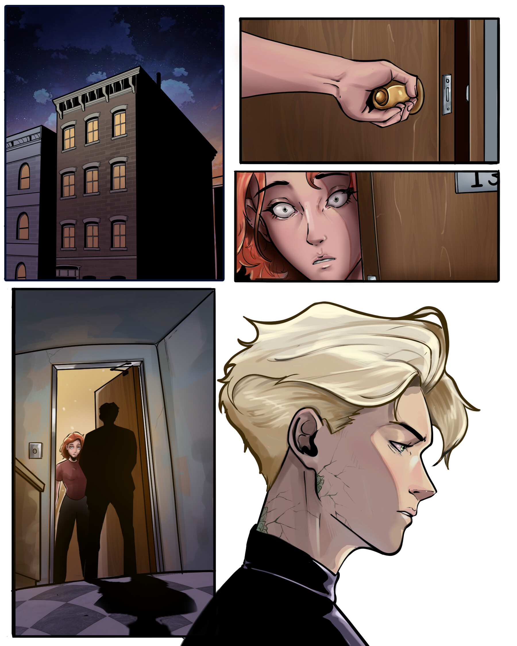 ArtStation - Panel comic project