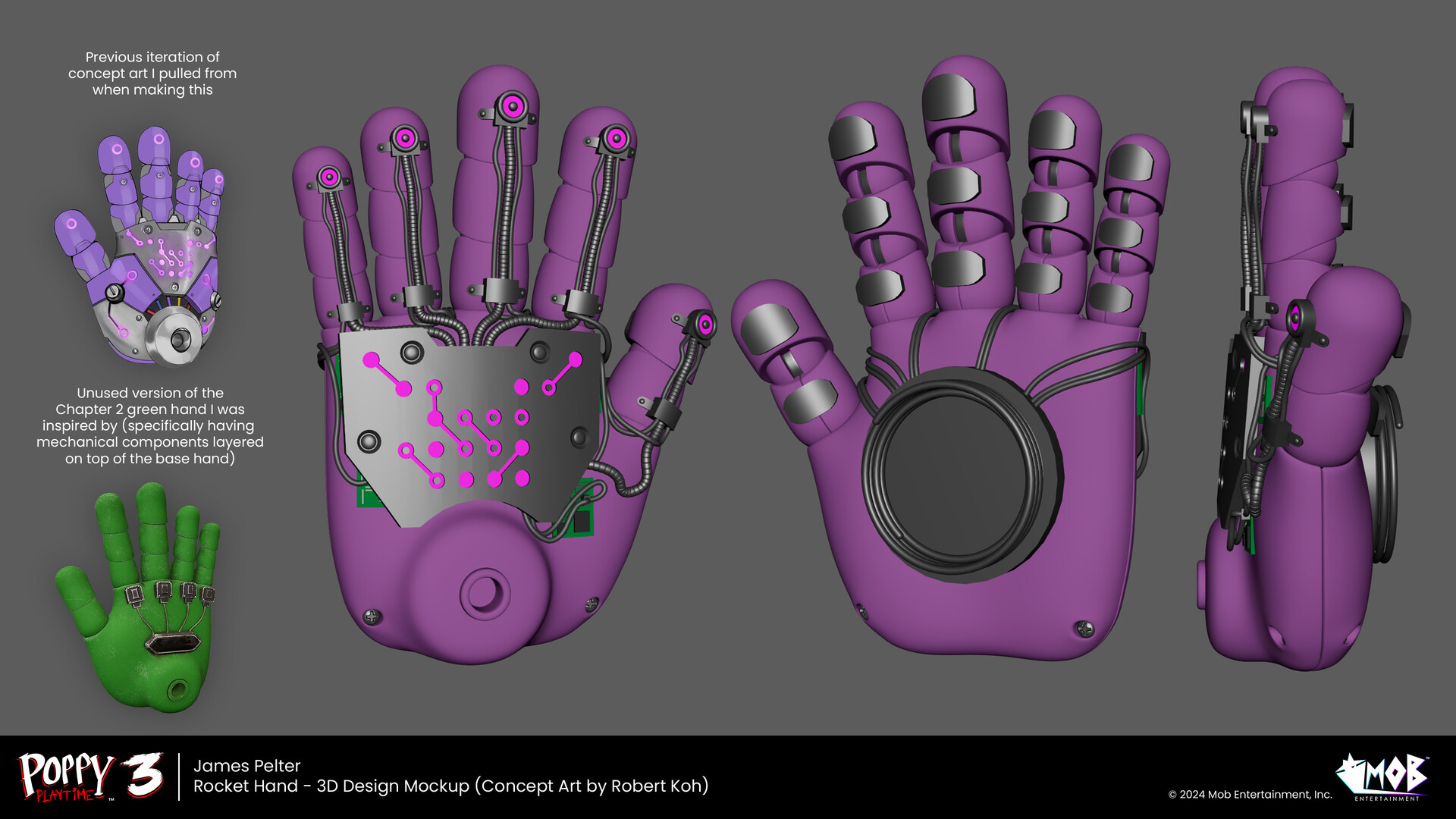 James Pelter - Poppy Playtime Chapter 3: Modeling & Texturing