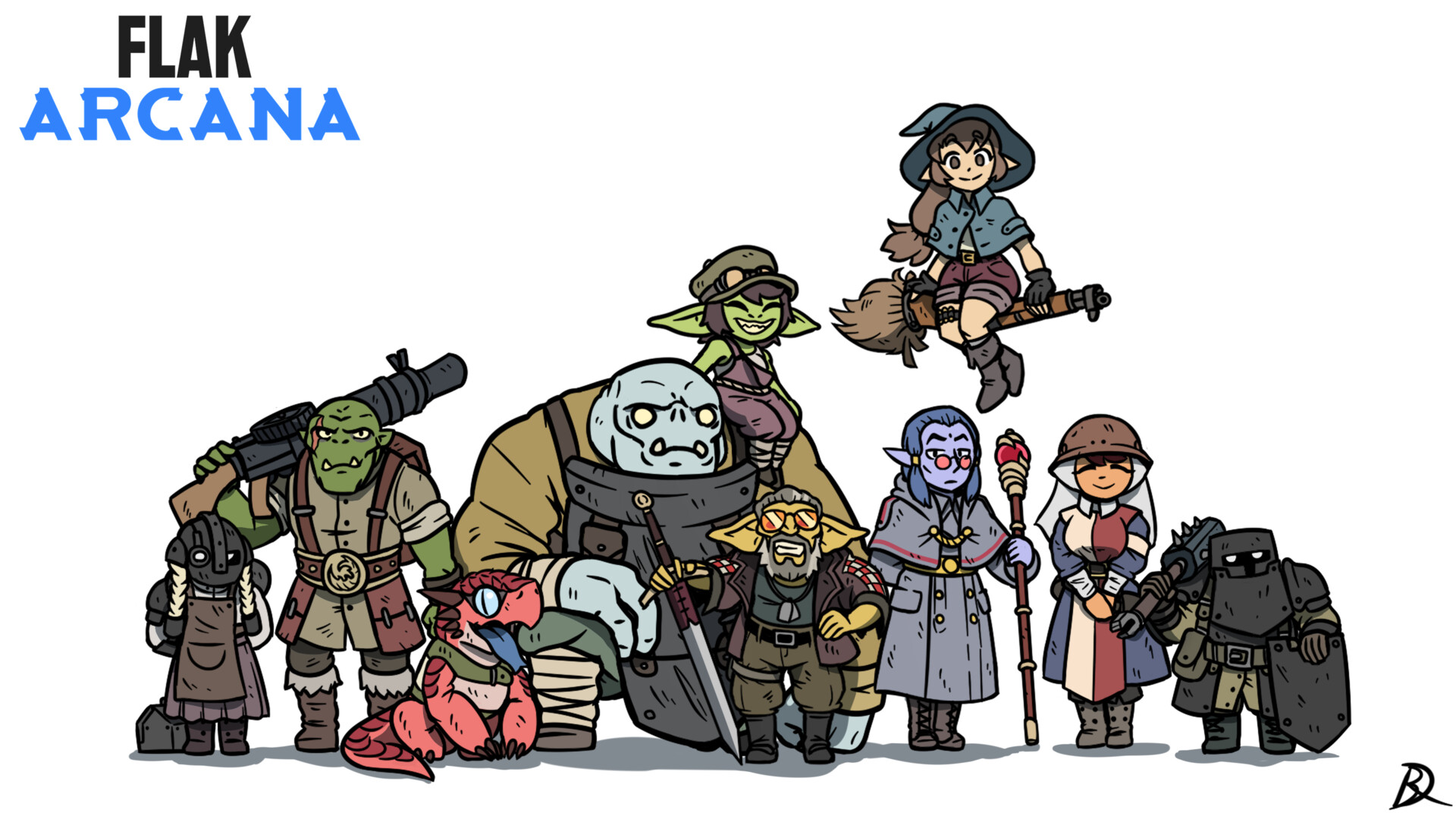 ArtStation - Flak Arcana Artworks Roster 1