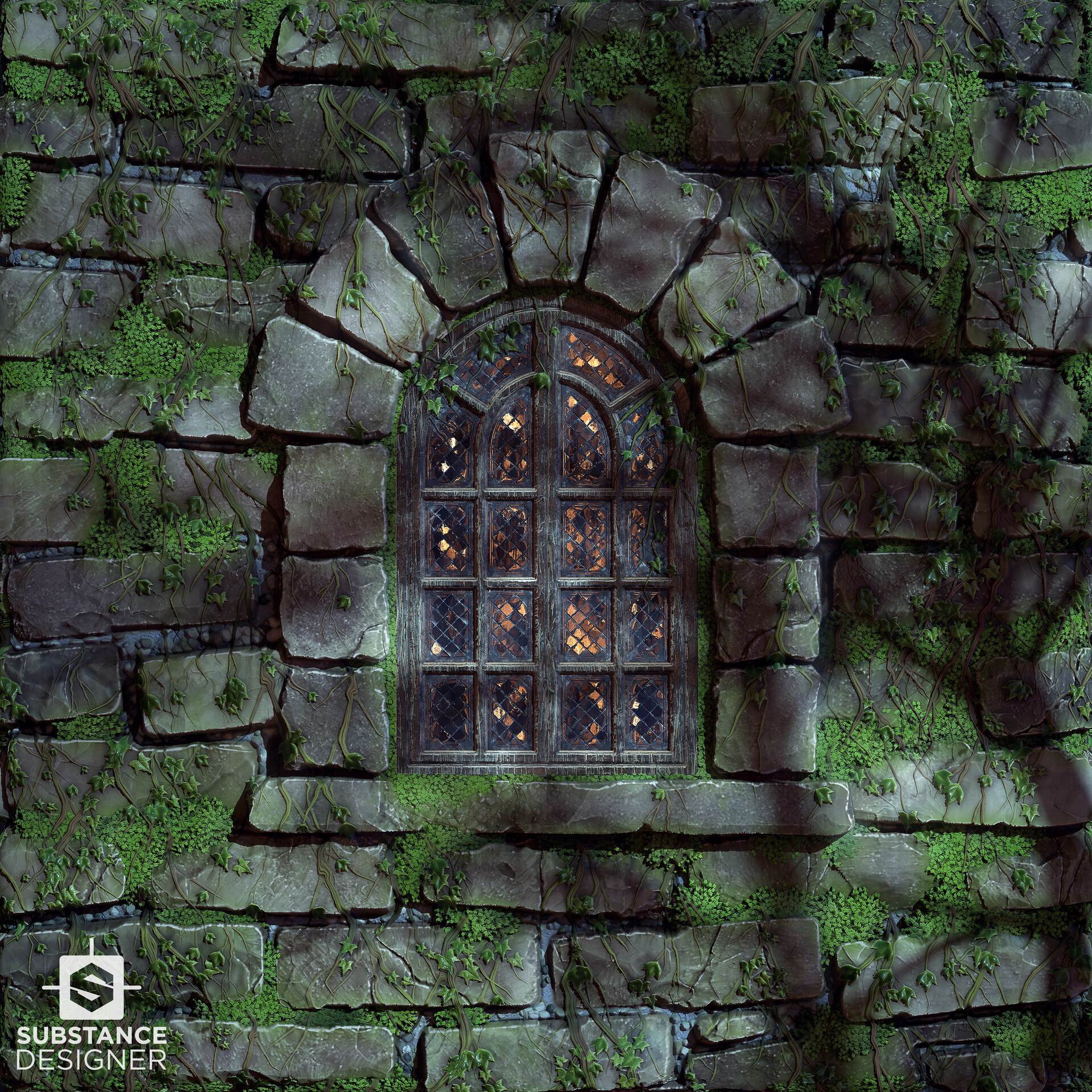 ArtStation - Medieval Window