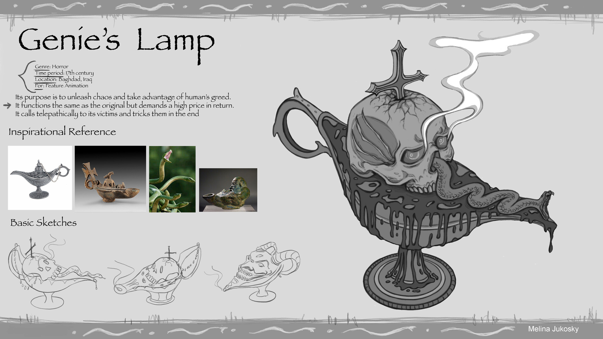 ArtStation - Cursed Lamp