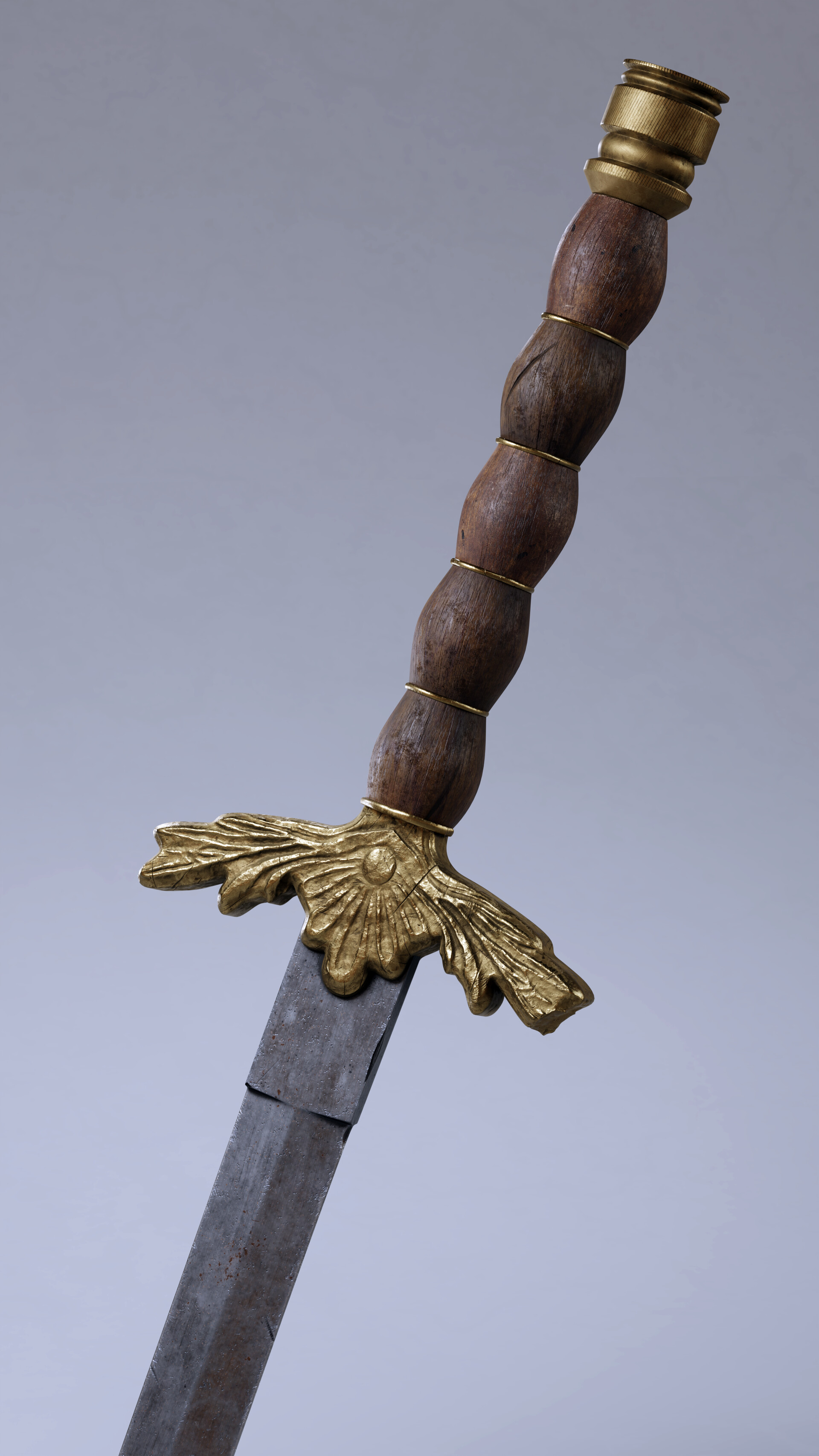 ArtStation - My great grandpa's sword from war