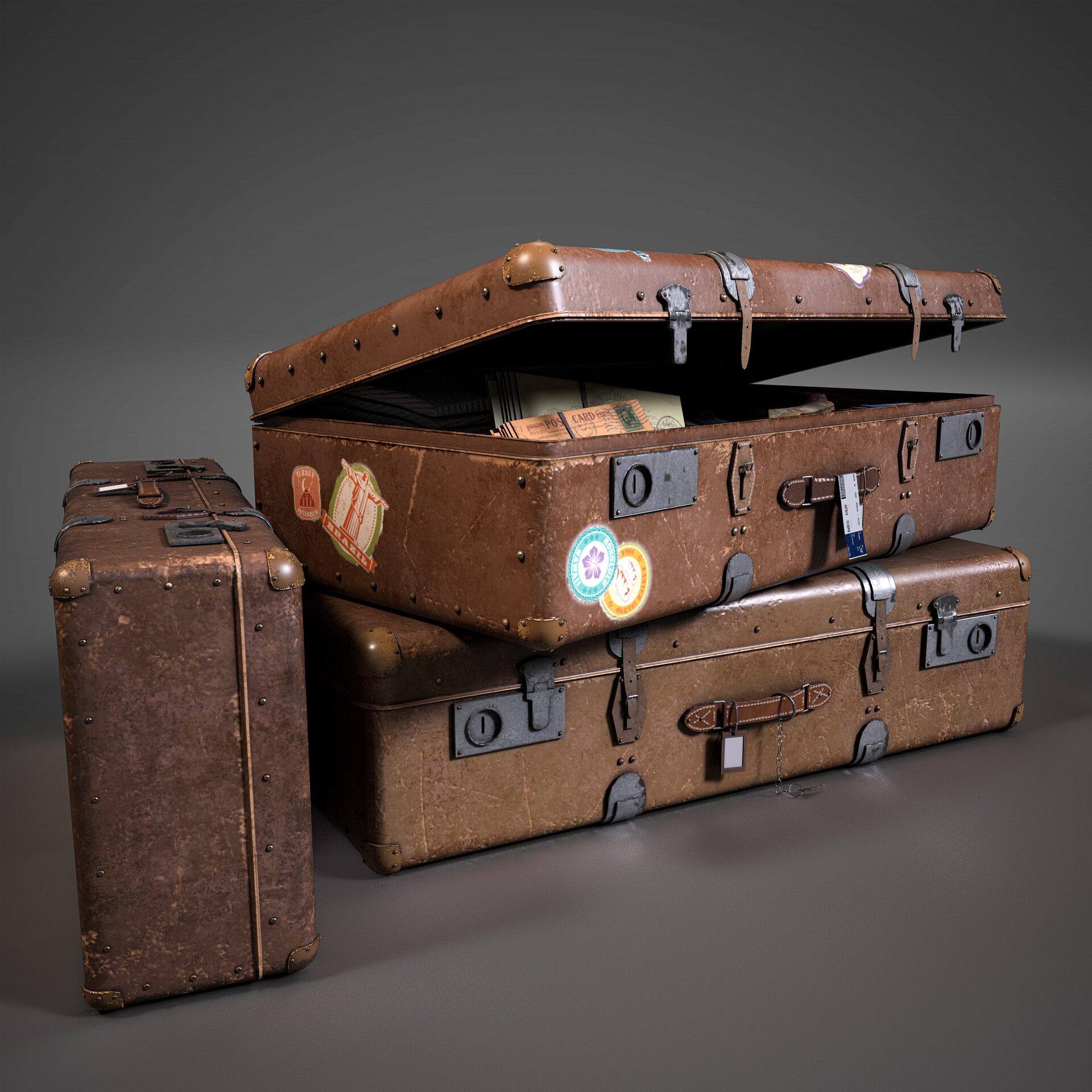 ArtStation - Traveler suitcase