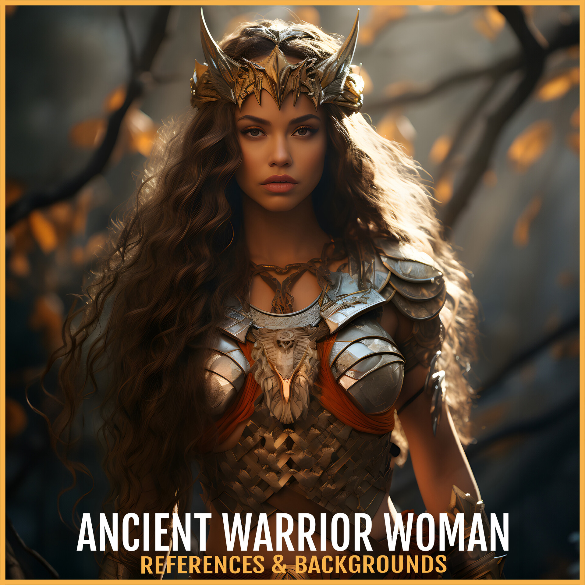 ArtStation - 303 Ancient Warrior Woman