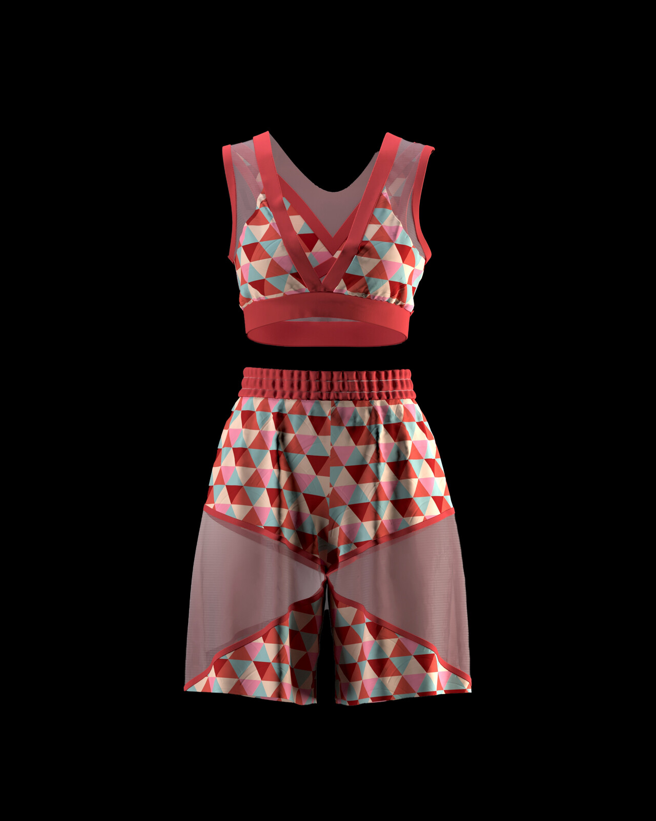 Shima.Mir - 3D sportswear set /women's outfit