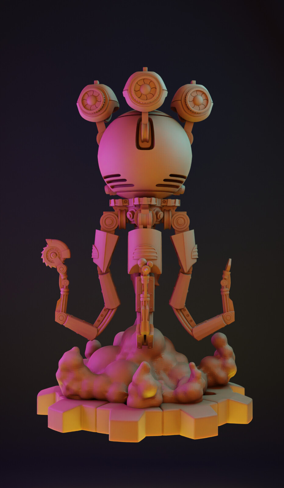 Julia Lemke - Fan Art - Curie / Mr. Handy