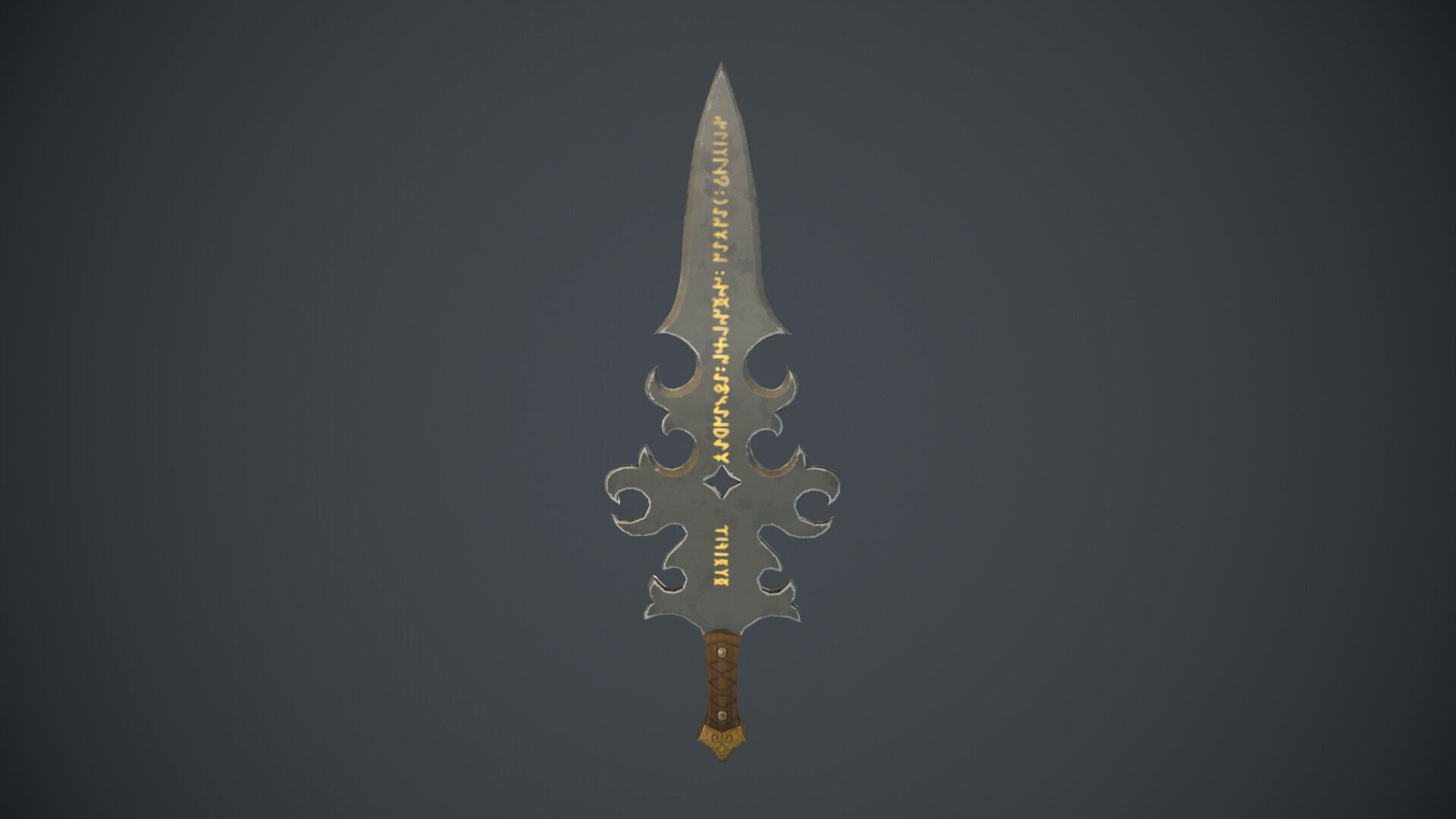 ArtStation - Elf sword.