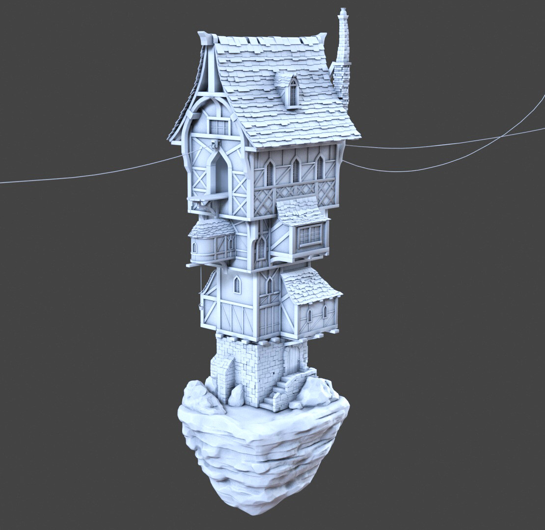 ArtStation - Fantasy Building