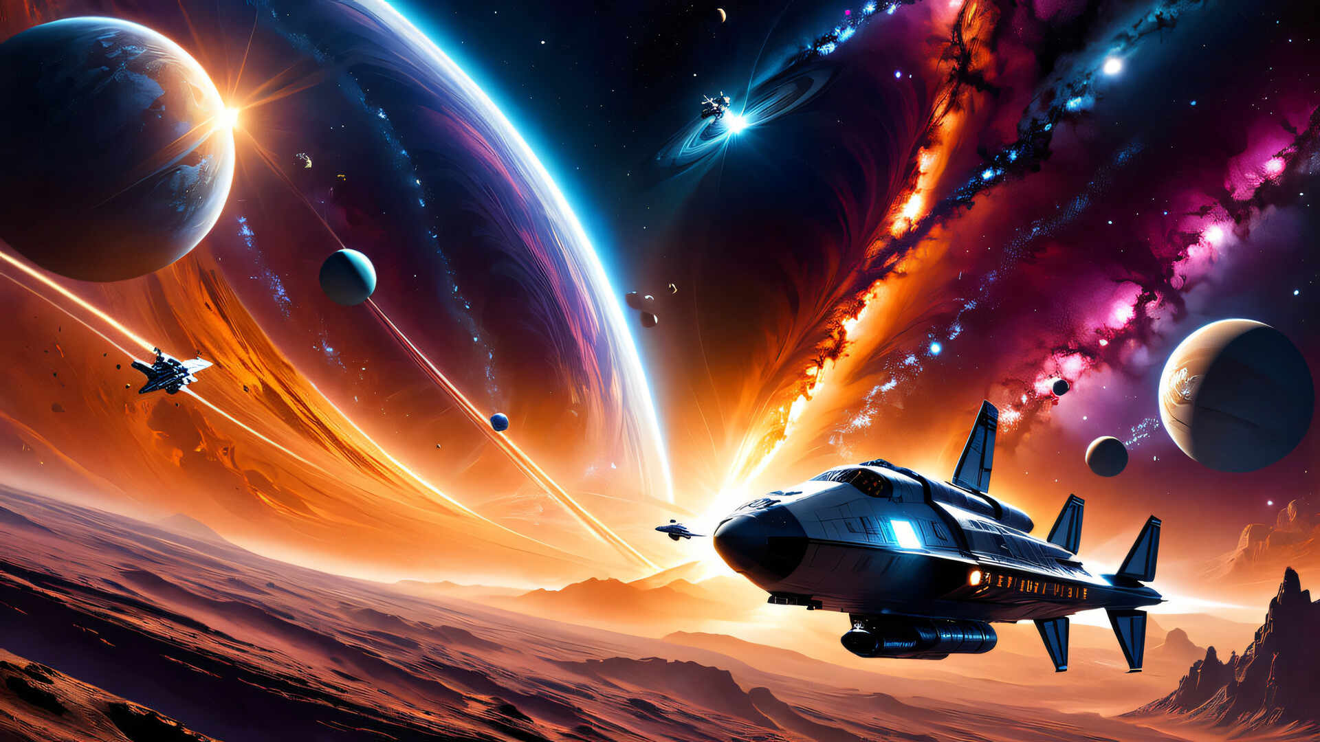 SizzBroArt - Space Exploration