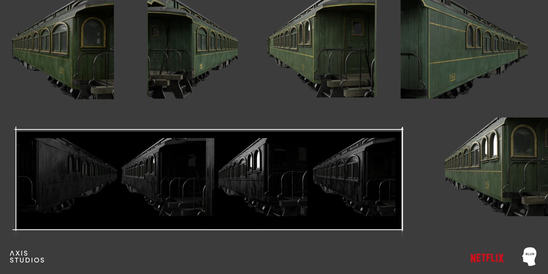 Axis Studios - Love, Death, and Robots: The Tall Grass- Props