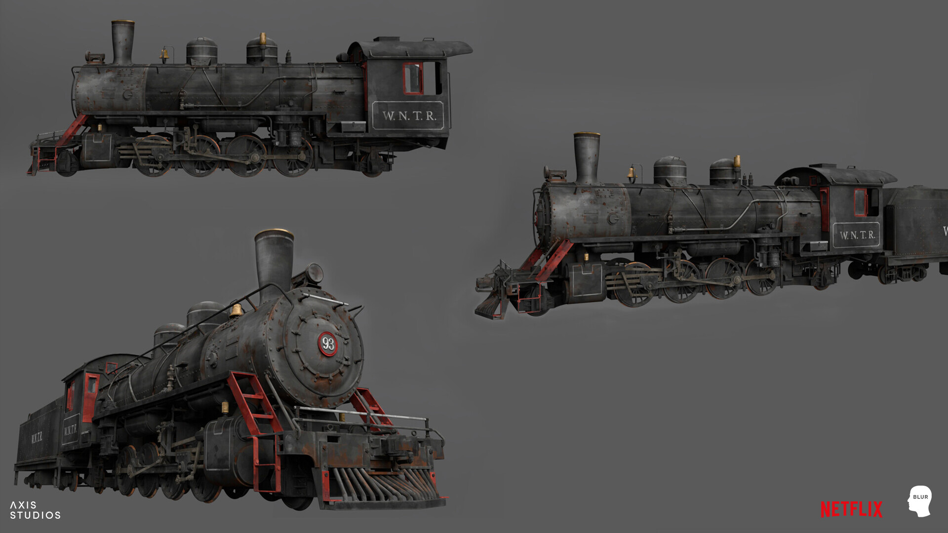 Axis Studios - Love, Death, and Robots: The Tall Grass- Props