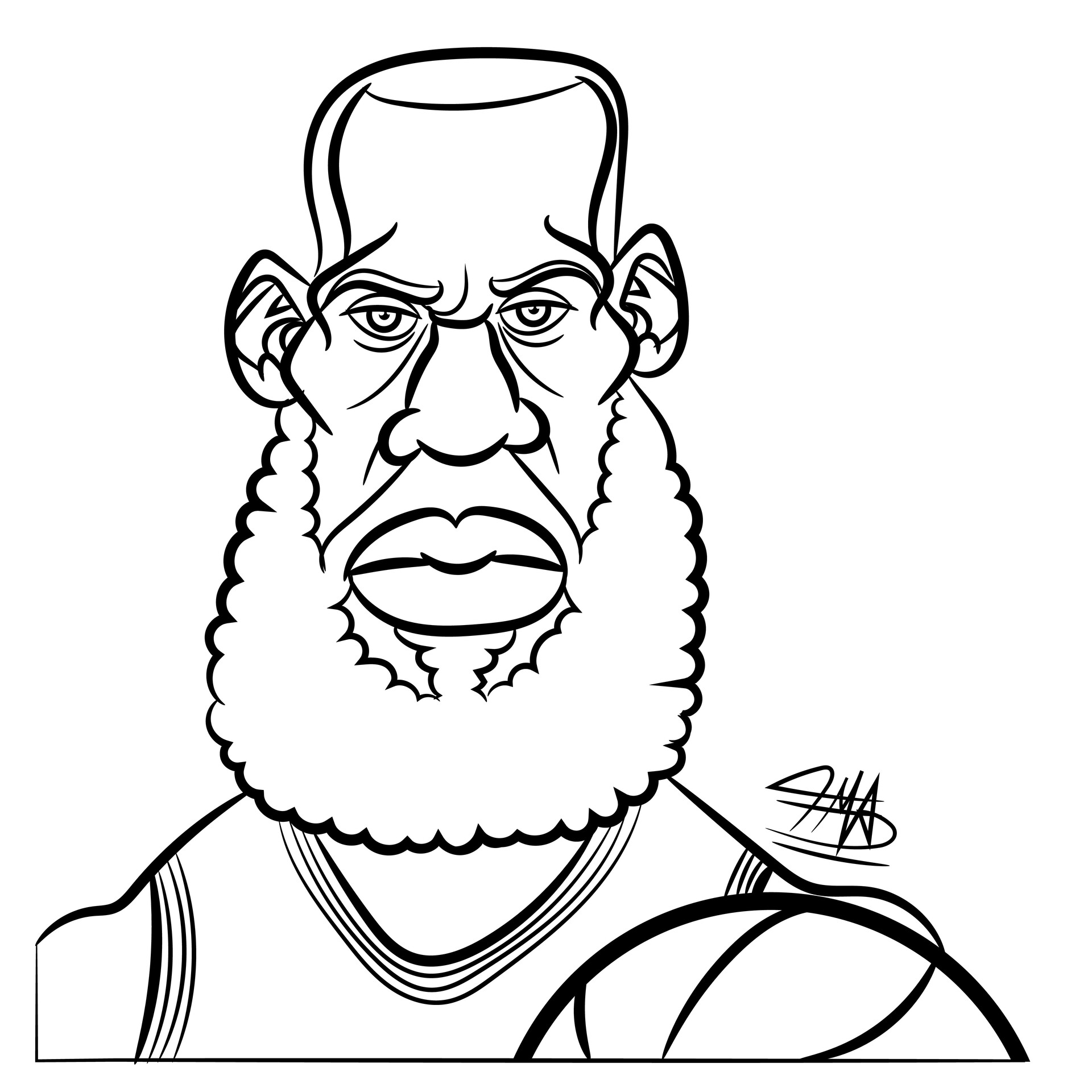 lebron james coloring page