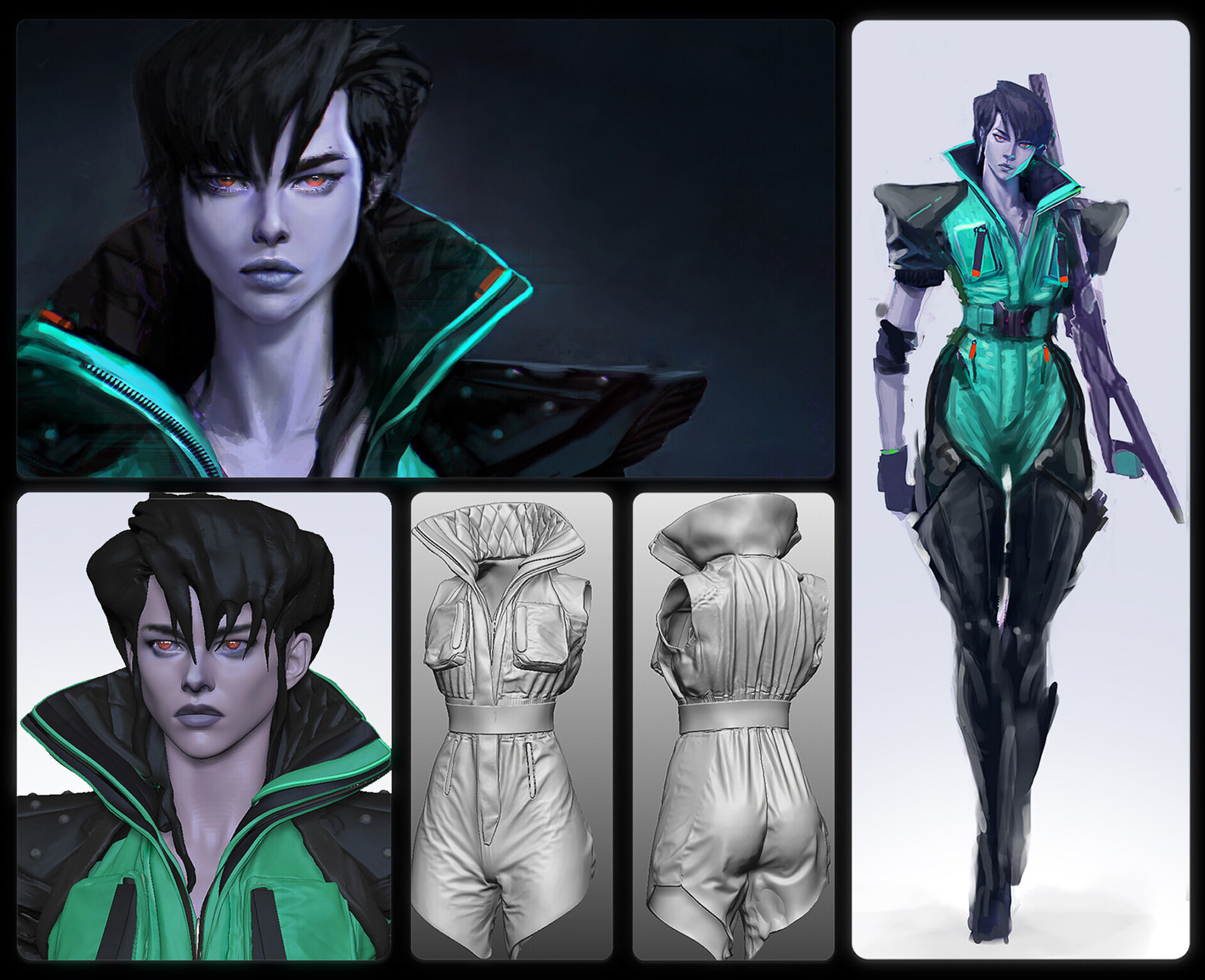 ArtStation - Jori - 2d & 3d character sketches