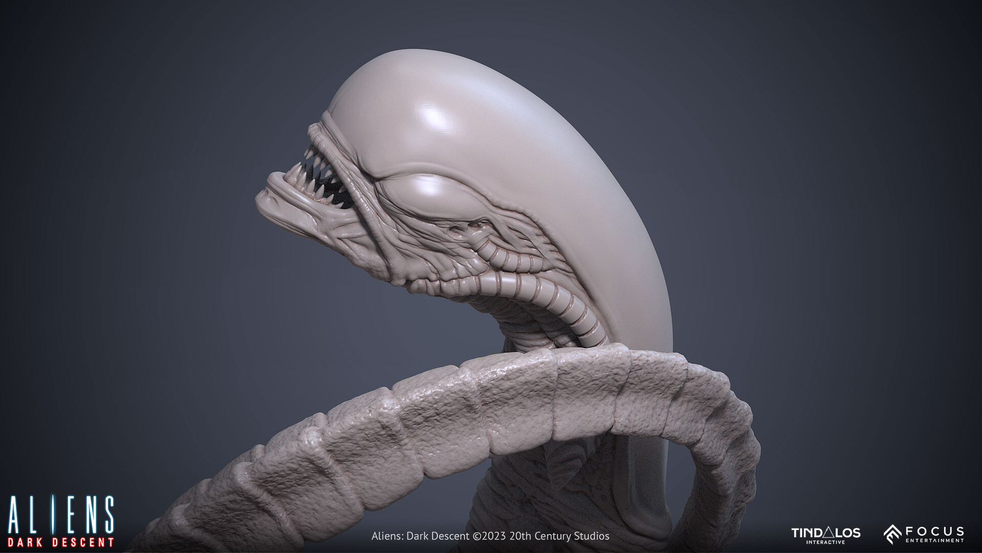 Tamás Kerti - alien chestburster ( Aliens: Dark Descent )