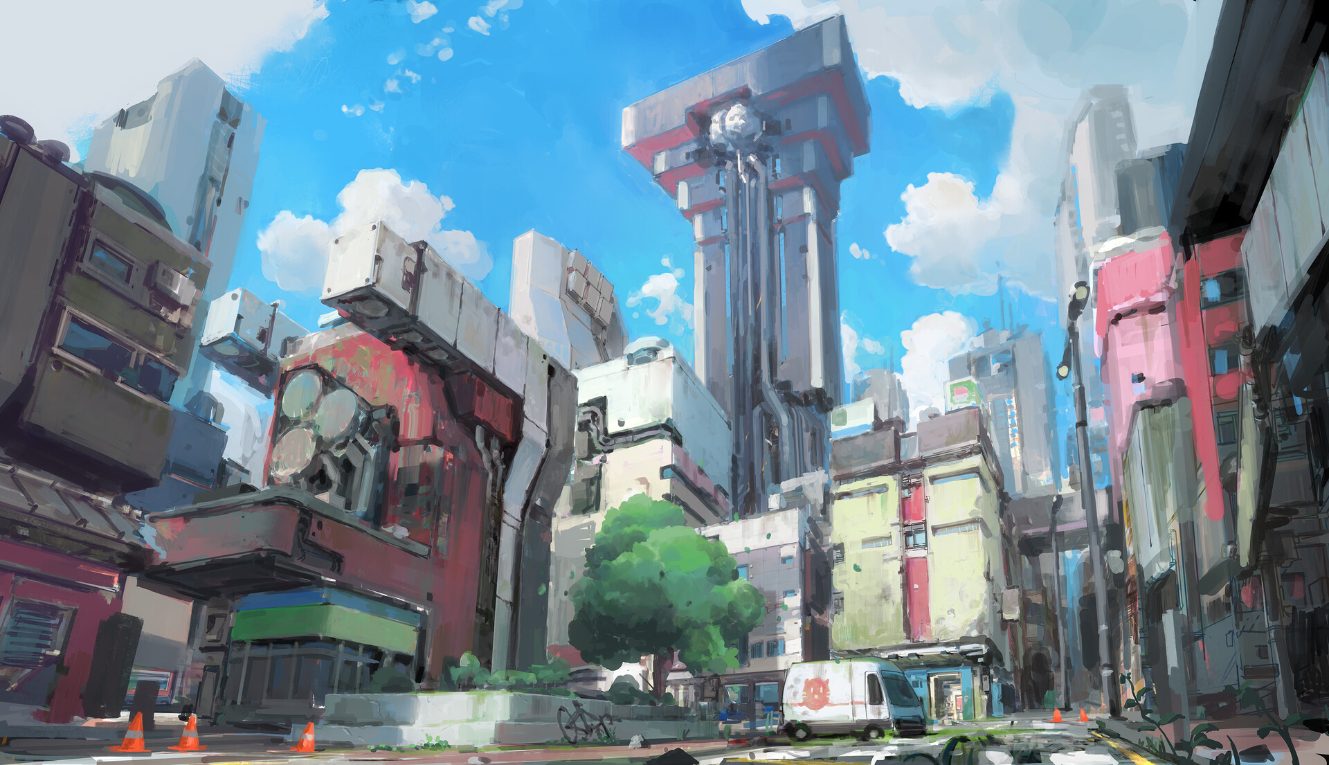 John Wallin Liberto - Downtown-"Superior" Concept art