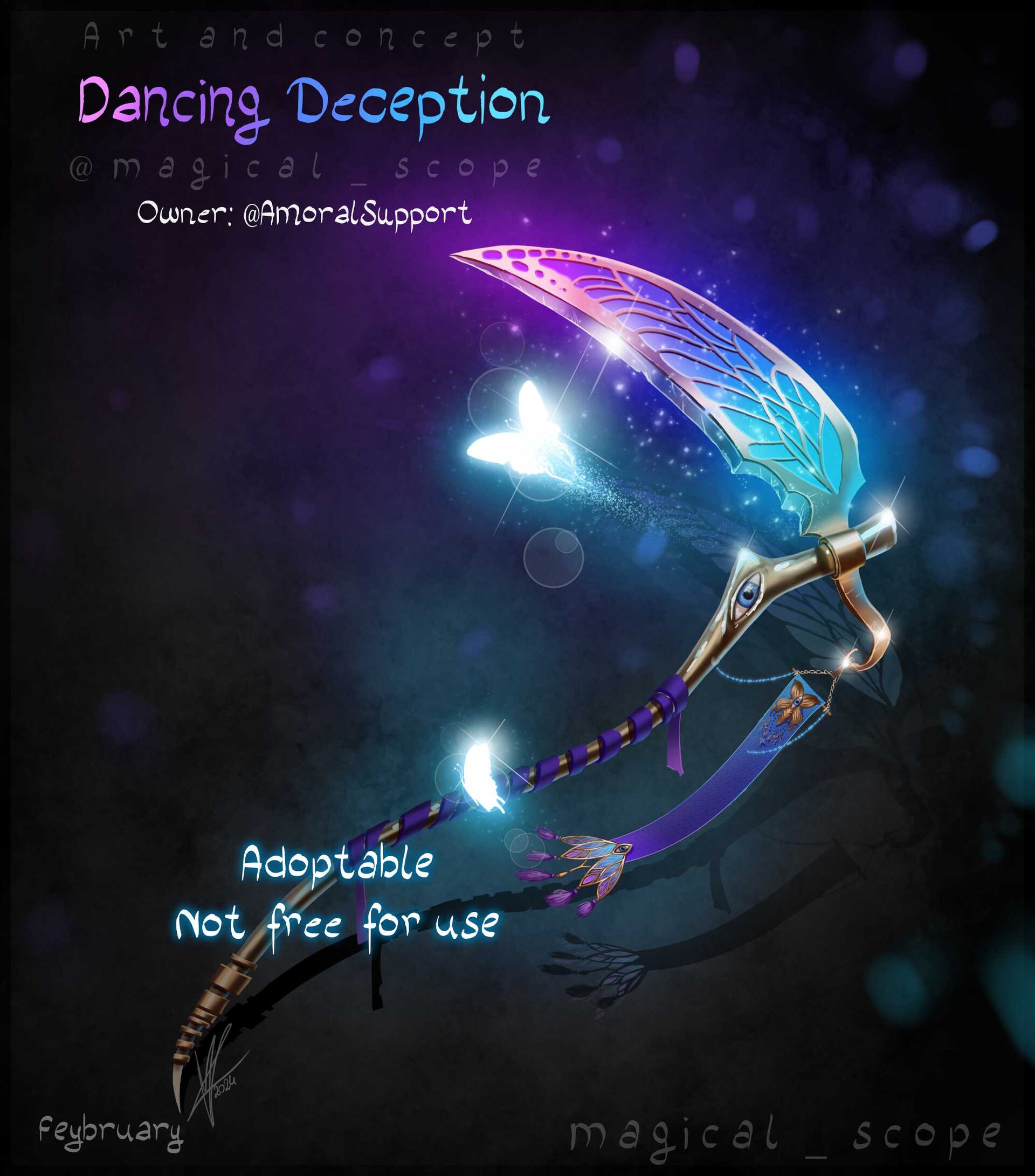 ArtStation - Feybruary XV: Scythe