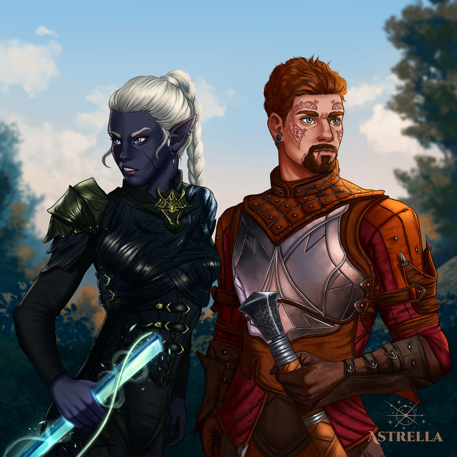 ArtStation - Baldur's Gate 3 characters