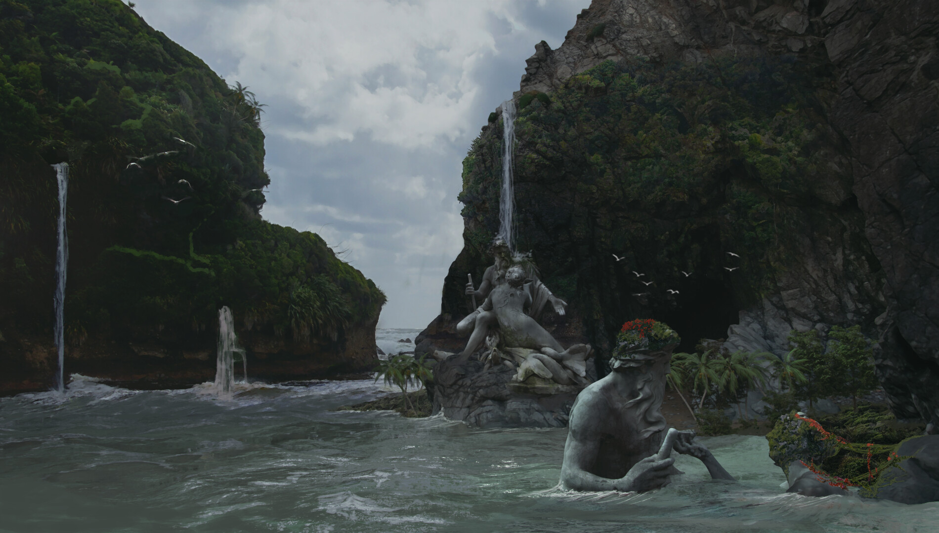 ArtStation - cove concept