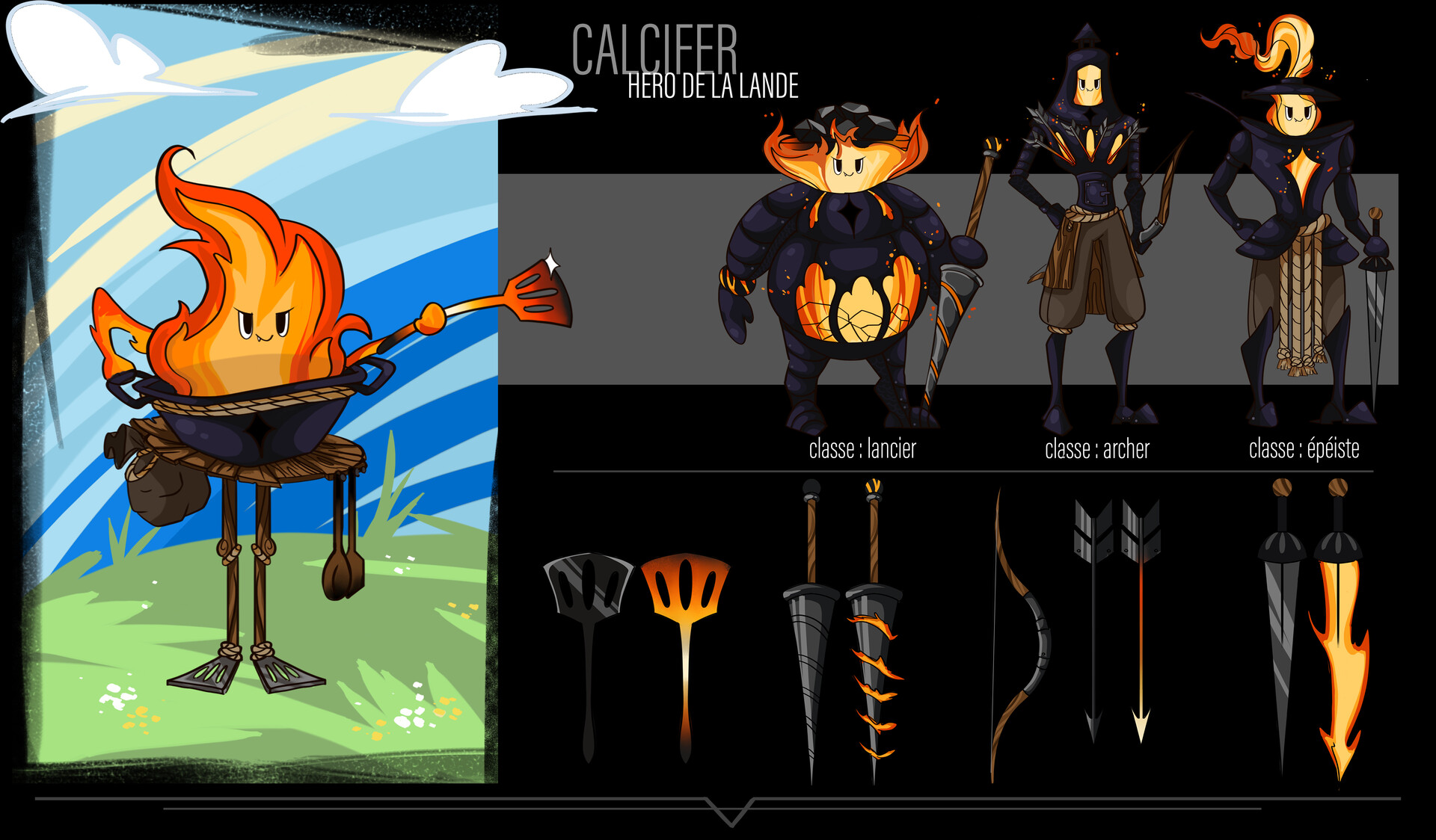 ArtStation - Calcifer fanart