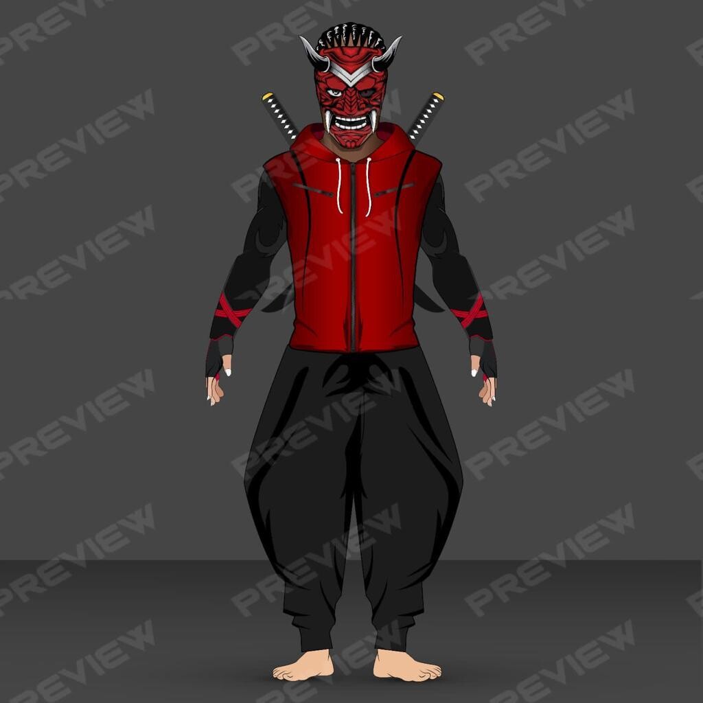 ArtStation - 2D Full Body Vtuber Model