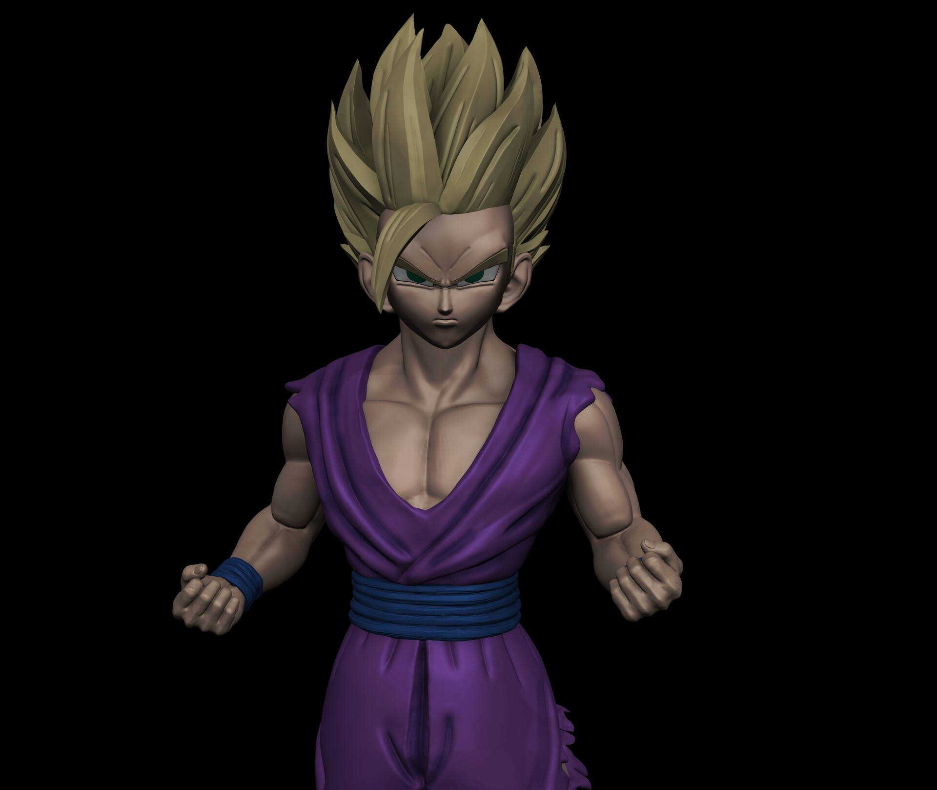 ArtStation - Gohan SSJ 2