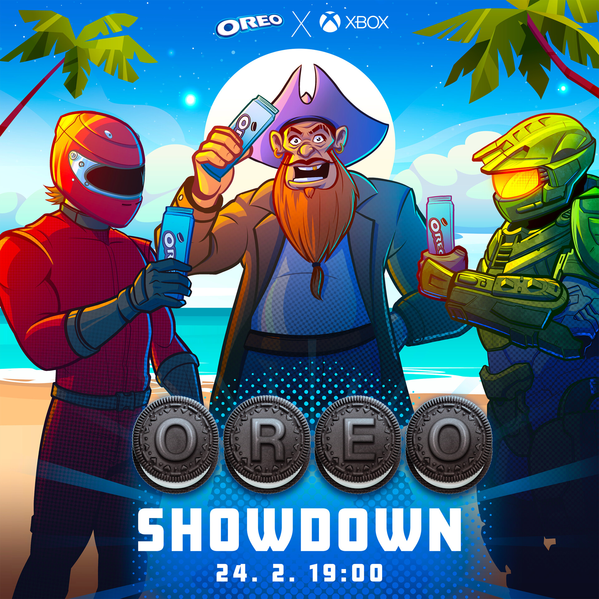 ArtStation - OREO I XBOX showdown